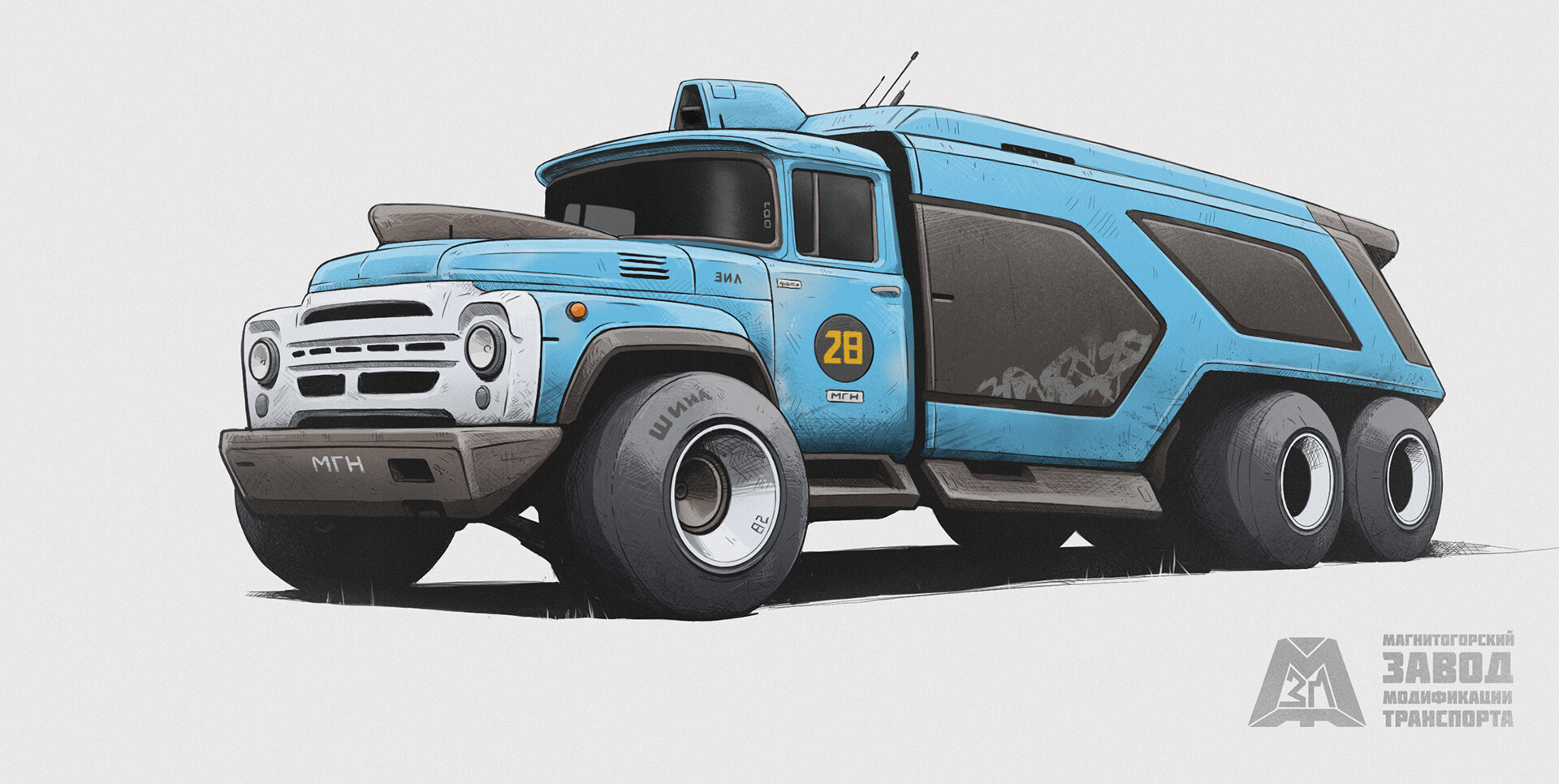 ArtStation - ZIL MZMT