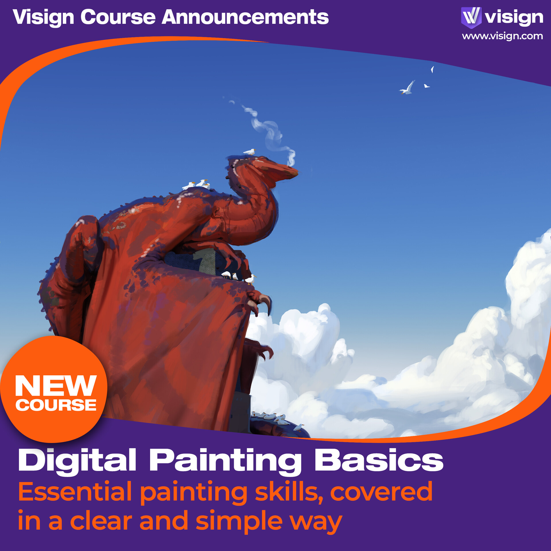 ArtStation - New Course: Digital Painting Basics