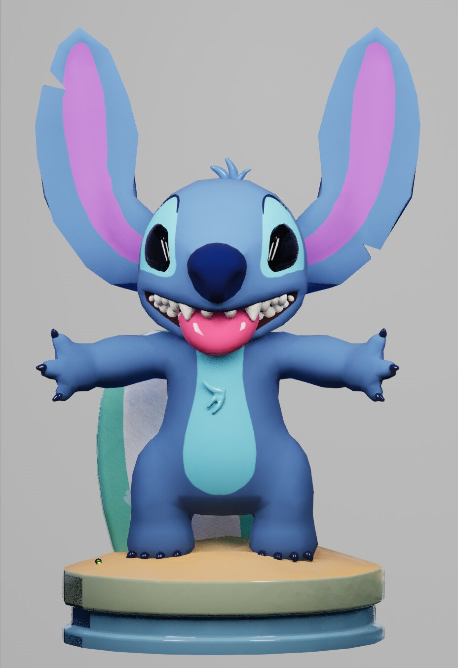 ArtStation - Stitch: Lilo and Stitch