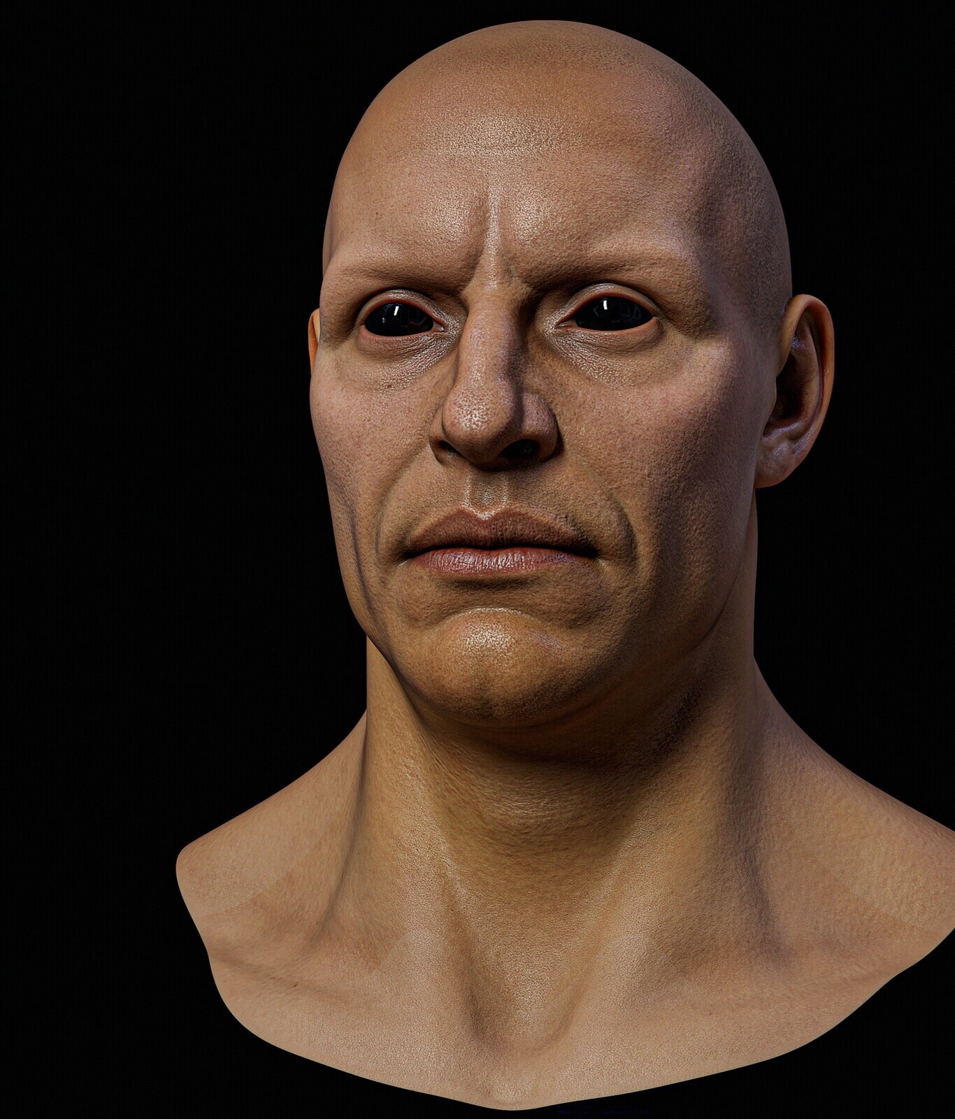 ArtStation - 3d realistic head