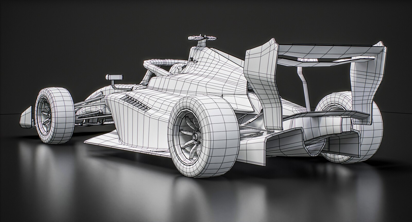 OpticalDreamSoft - Dallara F3 2025 Formula 3 Race Car PBR 3D model