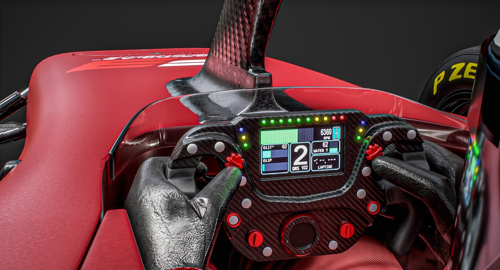 OpticalDreamSoft - Dallara F3 2025 Formula 3 Race Car PBR 3D model