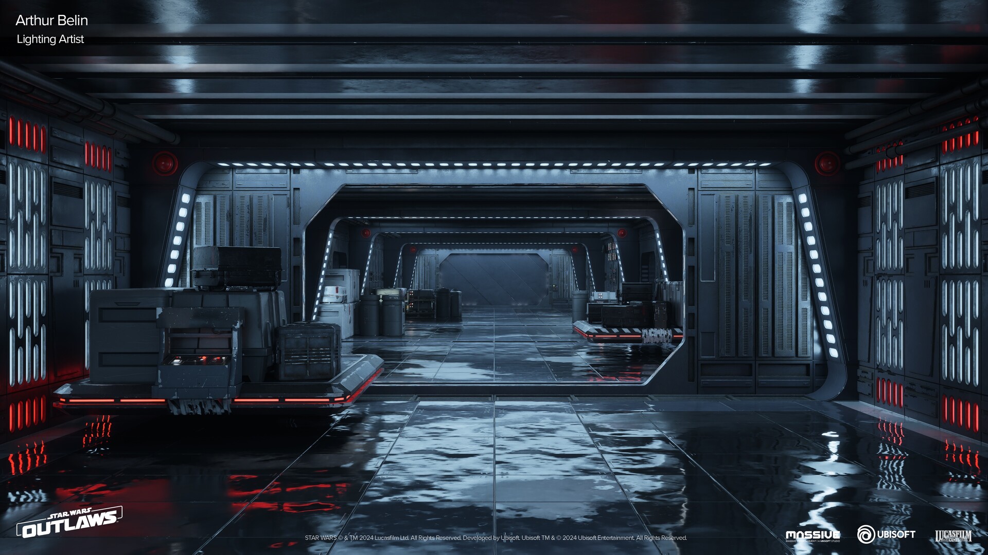Arthur Belin - Star Destroyer Interior - Lighting
