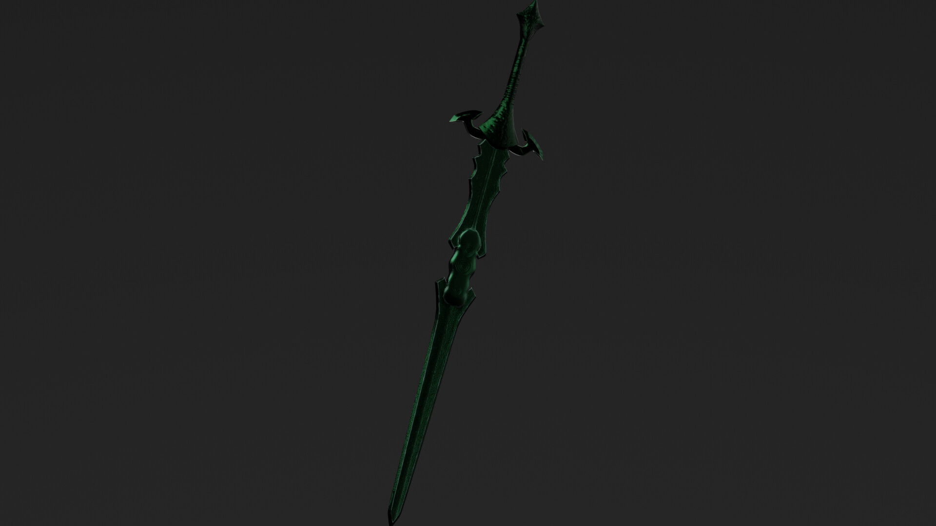 ArtStation - Green Sword Game Ready Asset