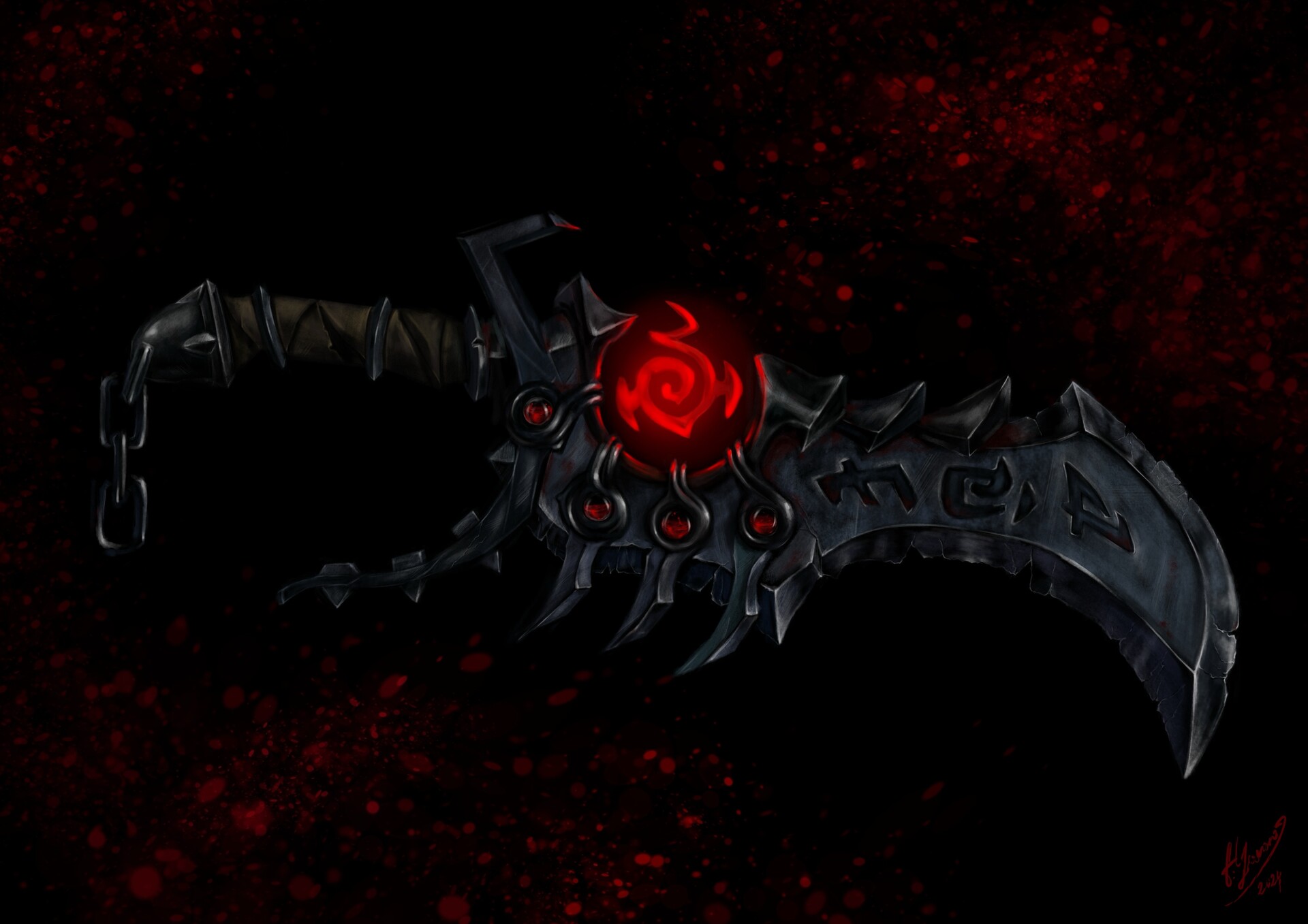 ArtStation - Rogue dagger ( World of Warcraft )