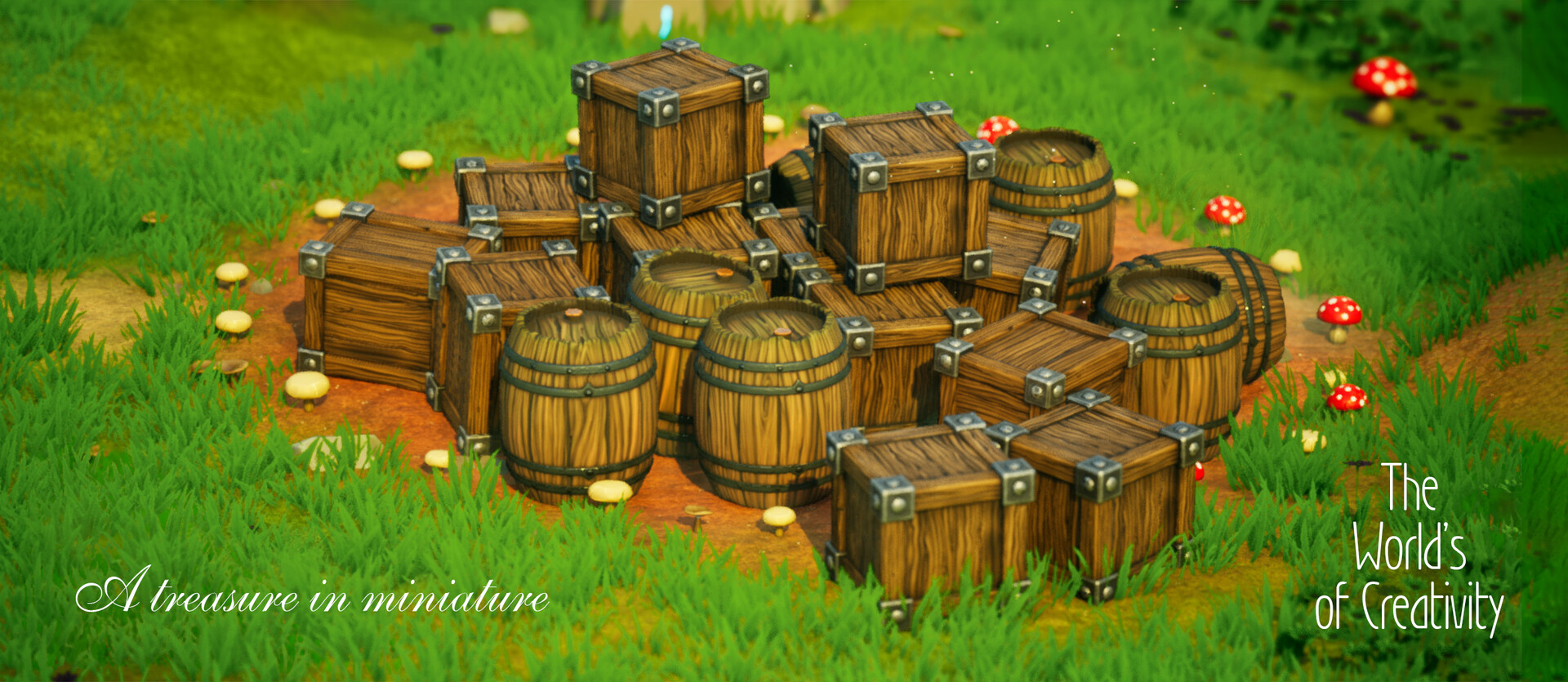 ArtStation - A treasure in miniature