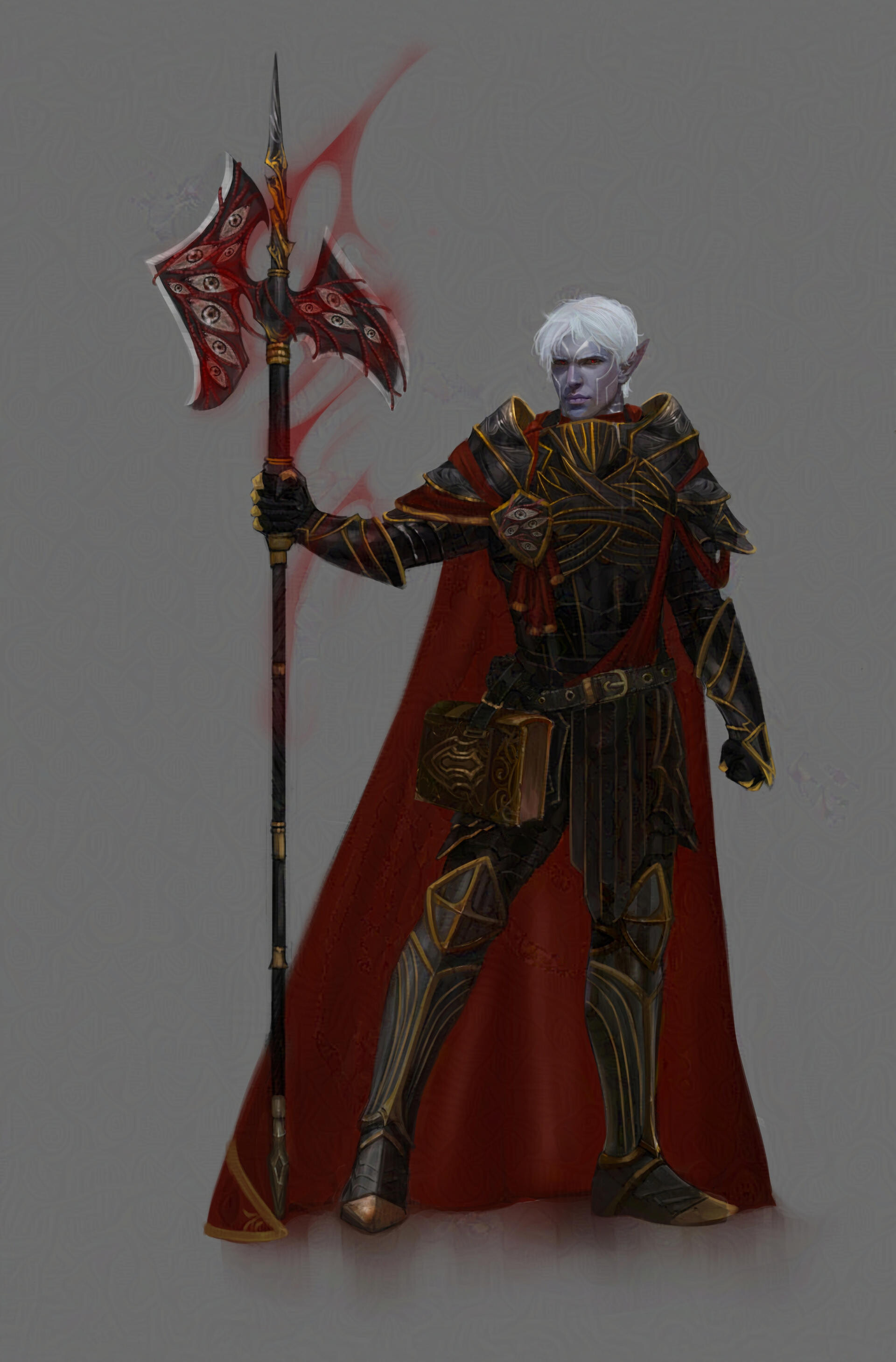 ArtStation - Drow paladin