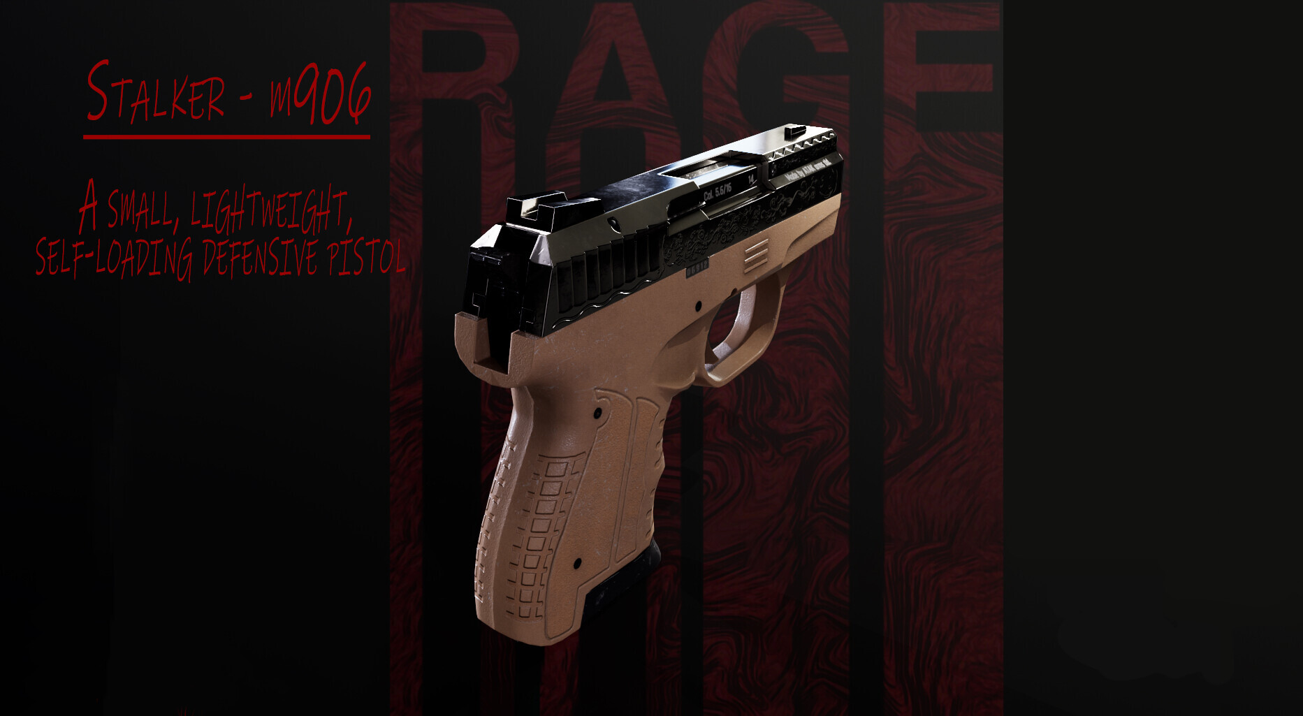 ArtStation - Stalker M906 Gun