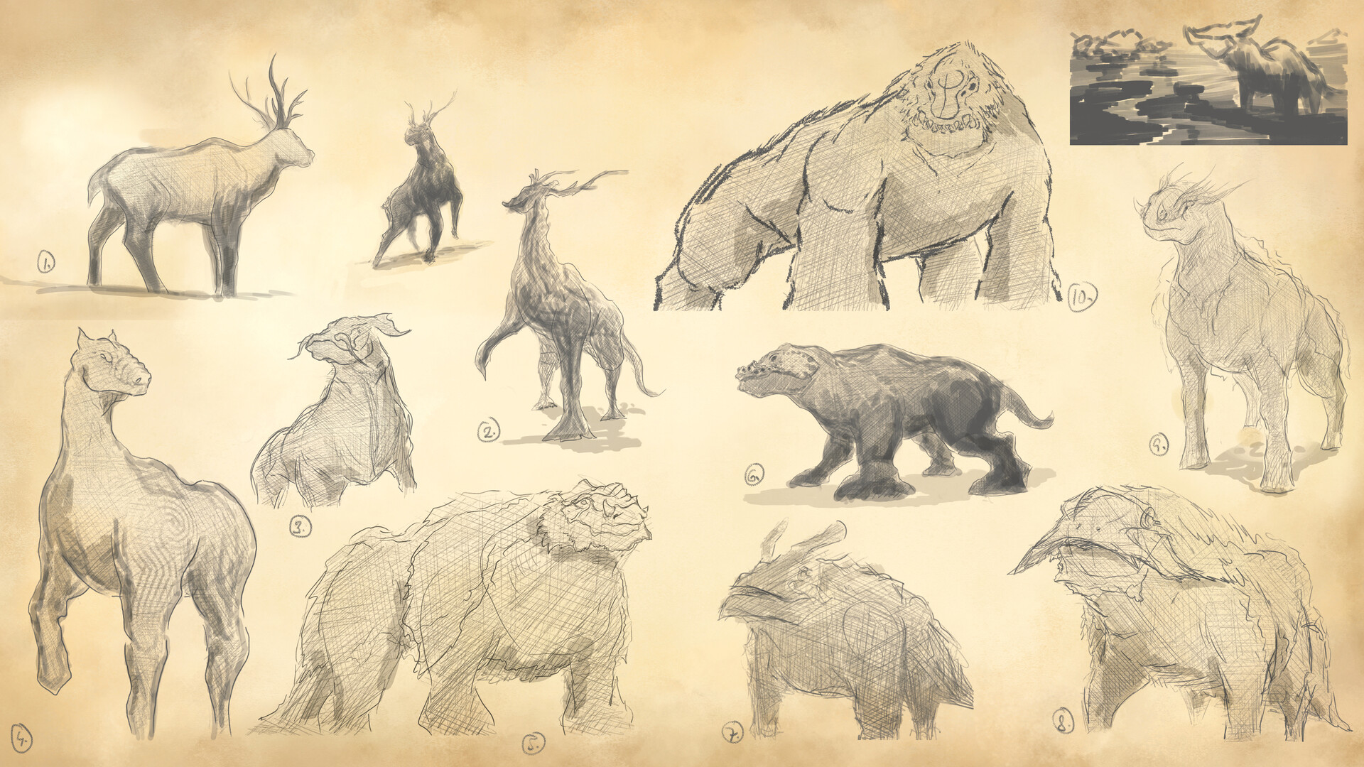 ArtStation - Creatures #1
