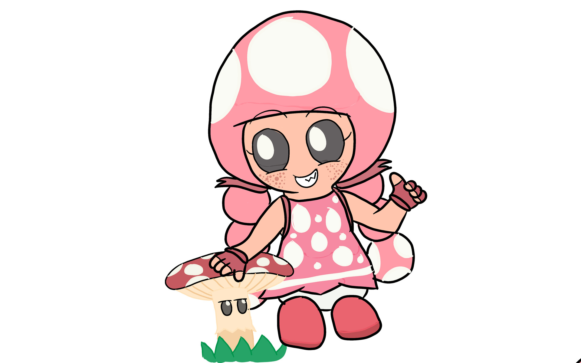 ArtStation - Toadette!(my version)