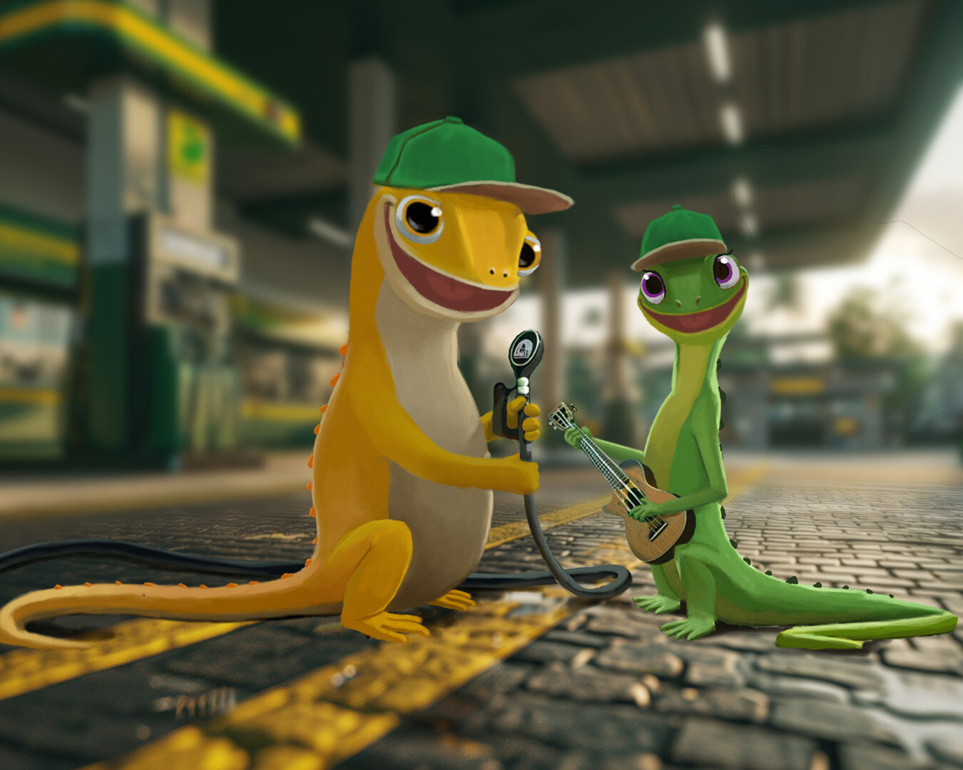 ArtStation - BR Fuel Mascots