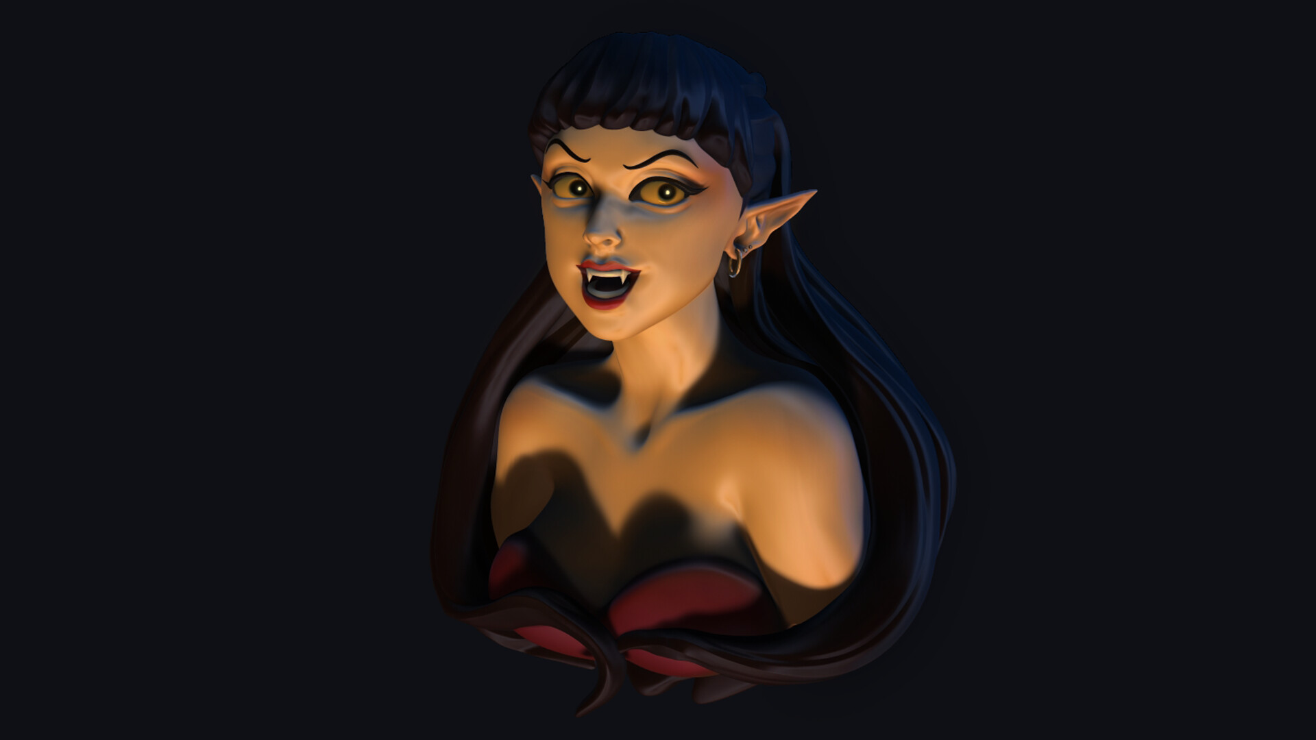 ArtStation - Vampire lady