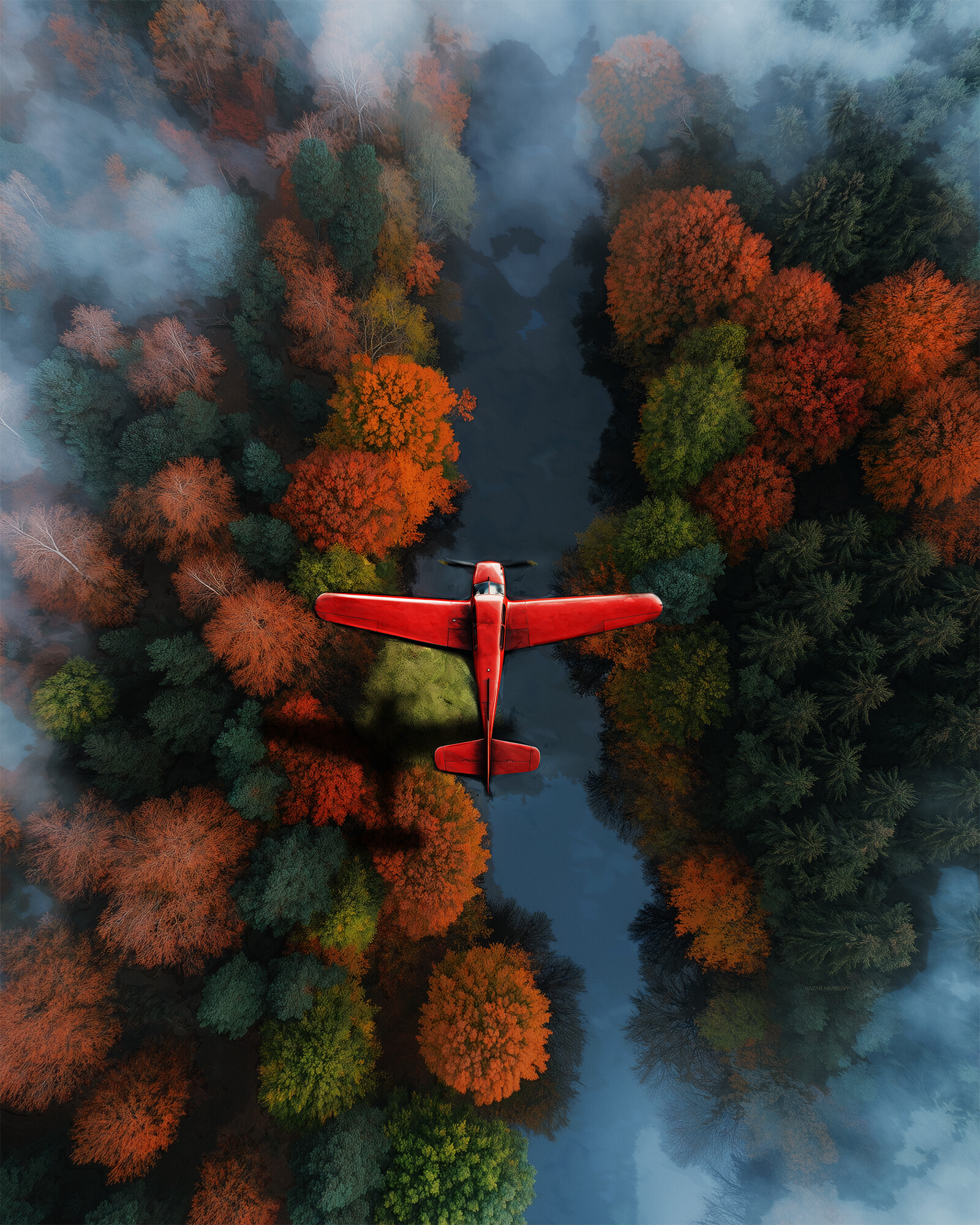ArtStation - Red Plane