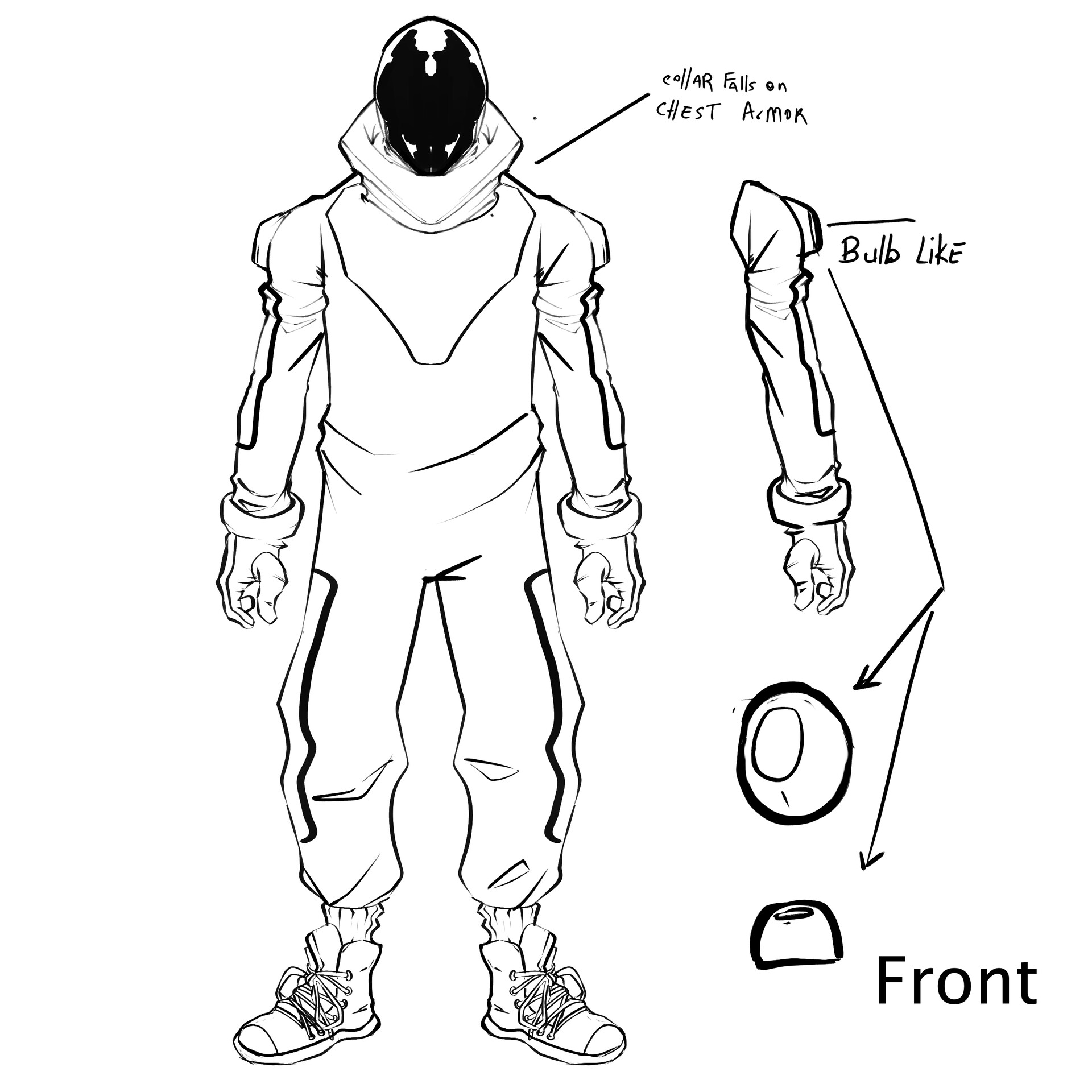 Kavon Kirkland - Character concept for unreleased game