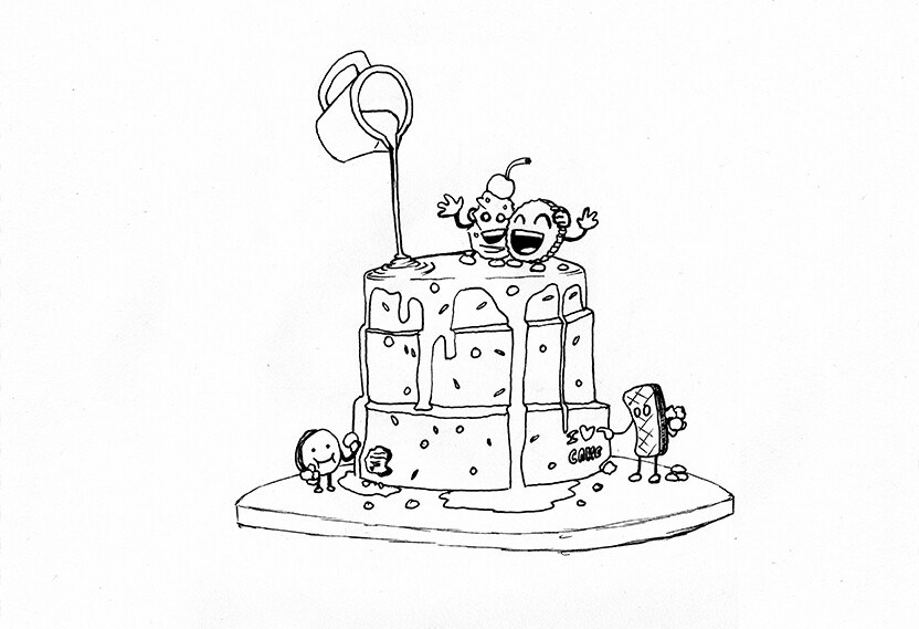 ArtStation - Inktober 2023 Day 07 - Drip