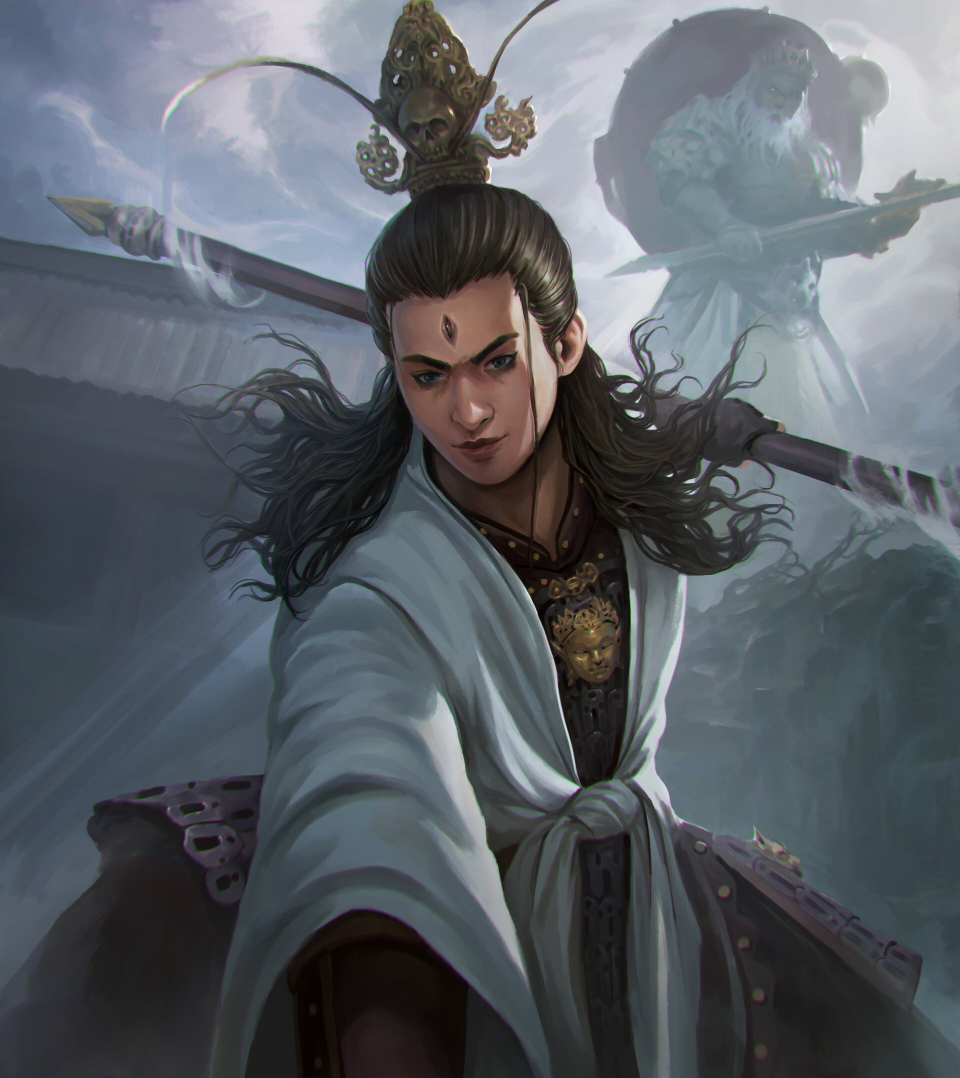 Artstation Erlang Shen