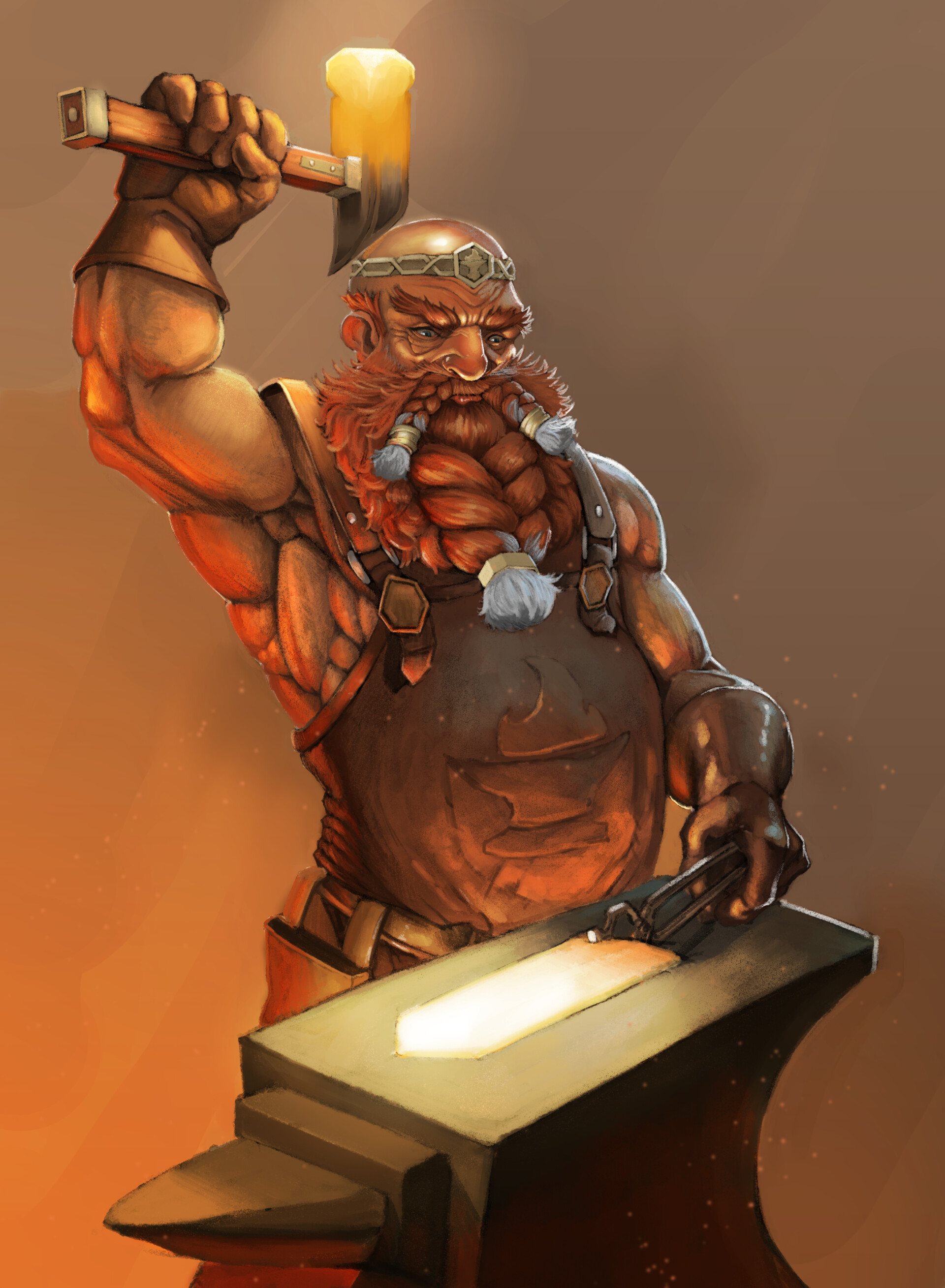 ArtStation - Dwarven Smith