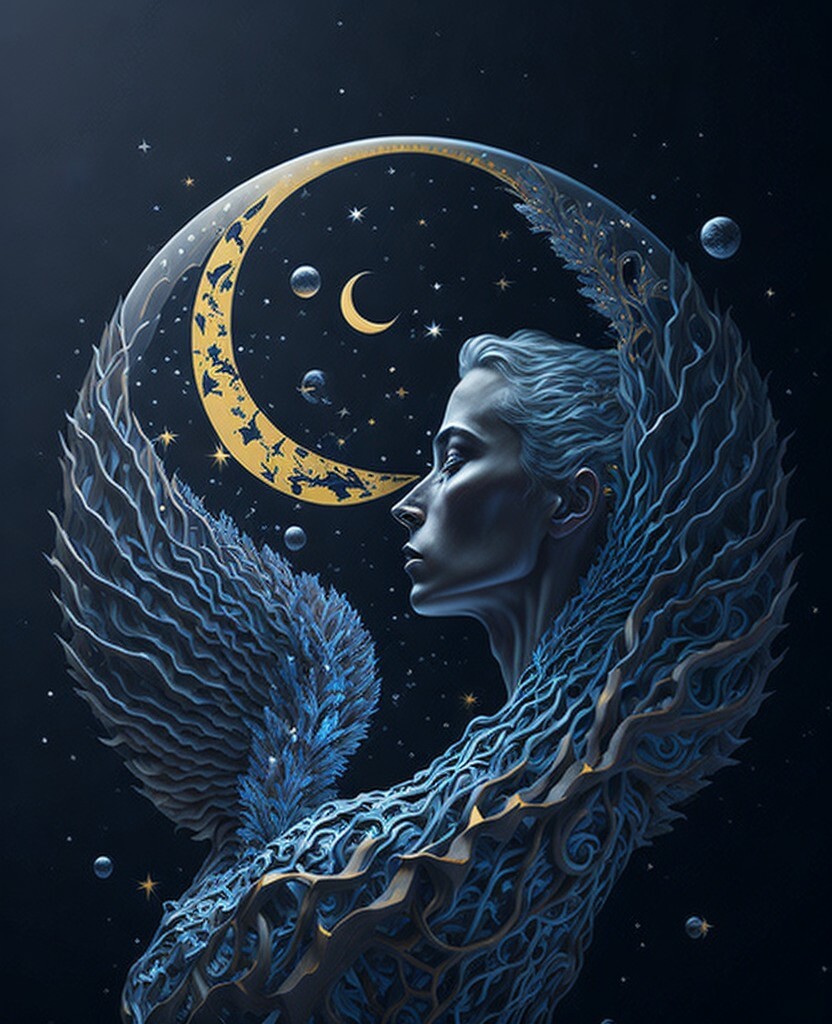 ArtStation - Sueños de la luna