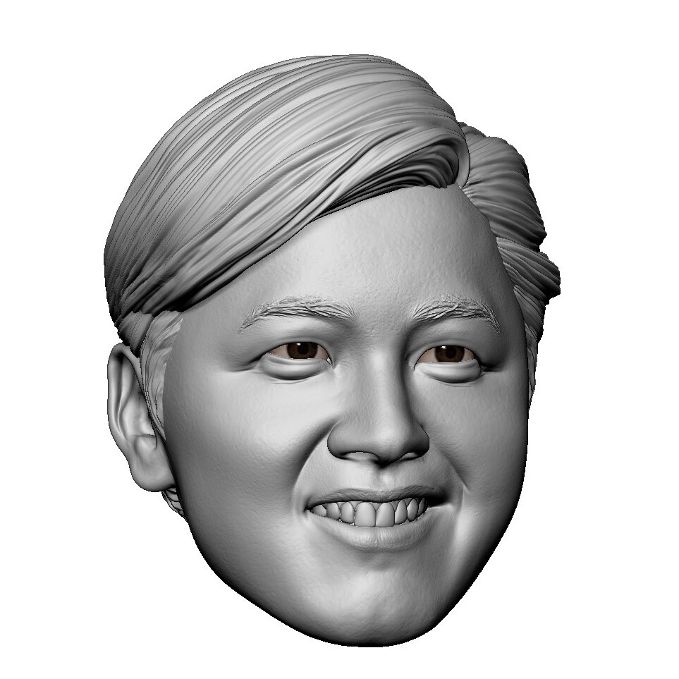 ArtStation - Shohei Ohtani portrait : Hasbro