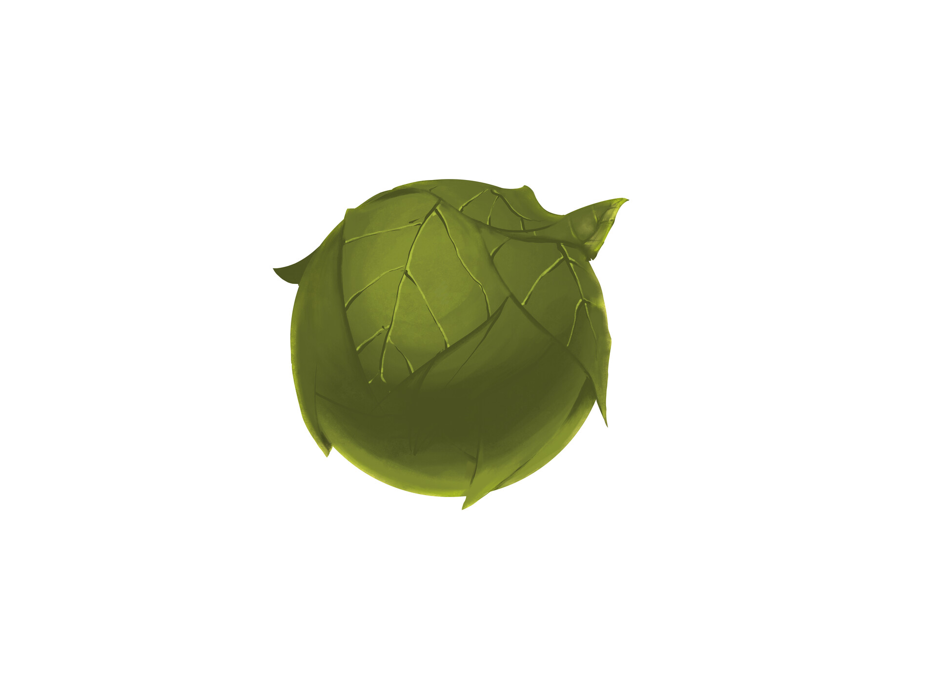 ArtStation - leaf material study