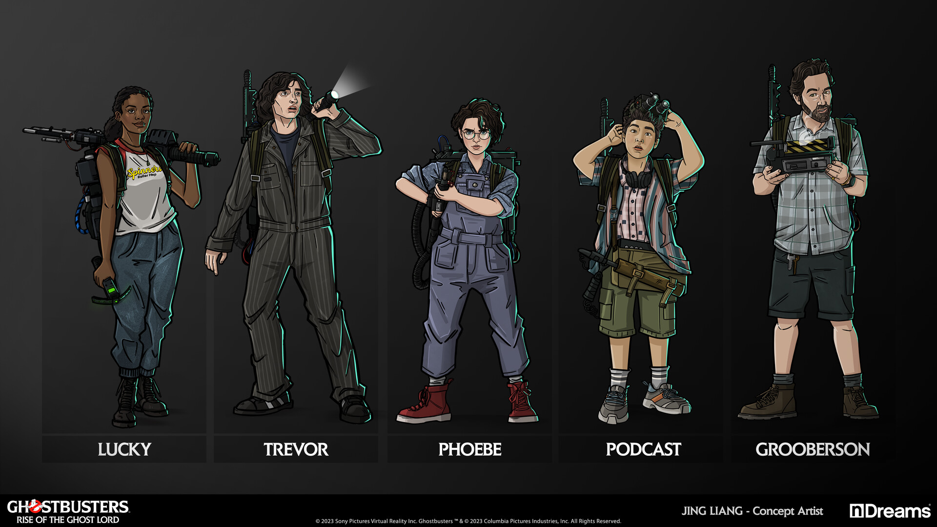 Jing Liang - Afterlife Cast - Ghostbusters: Rise of the Ghostlord