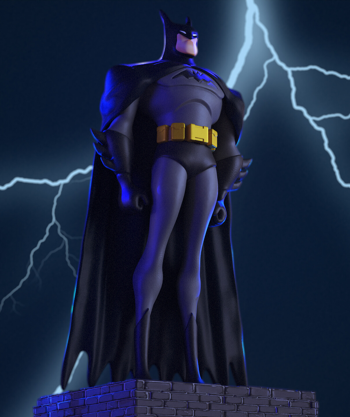 ArtStation - Batman from TV animated series