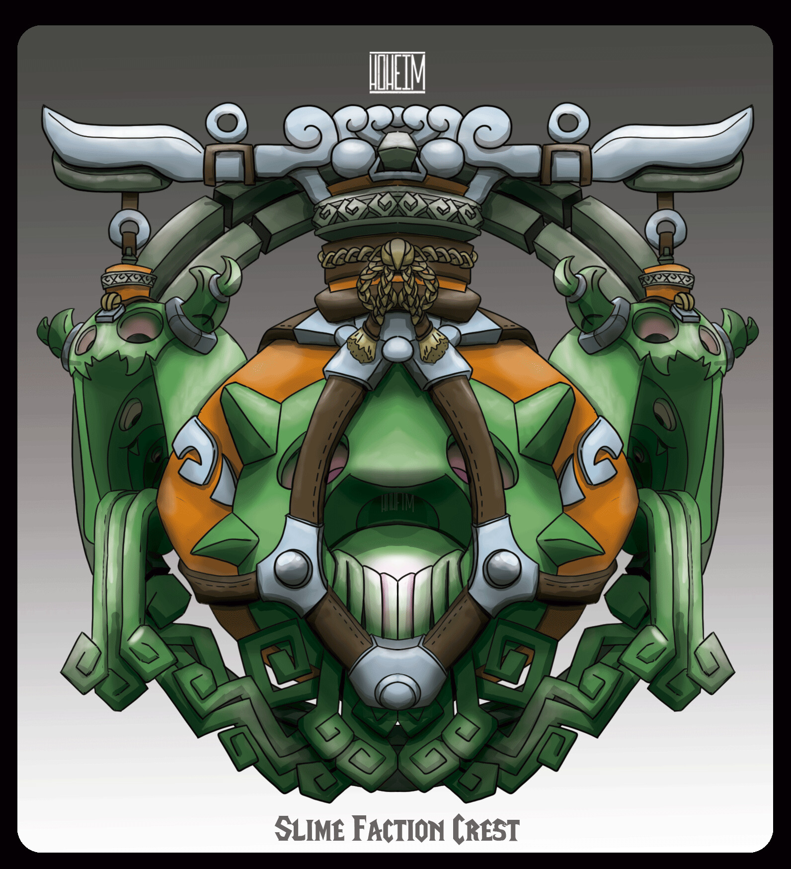 ArtStation - Slime Faction Crest