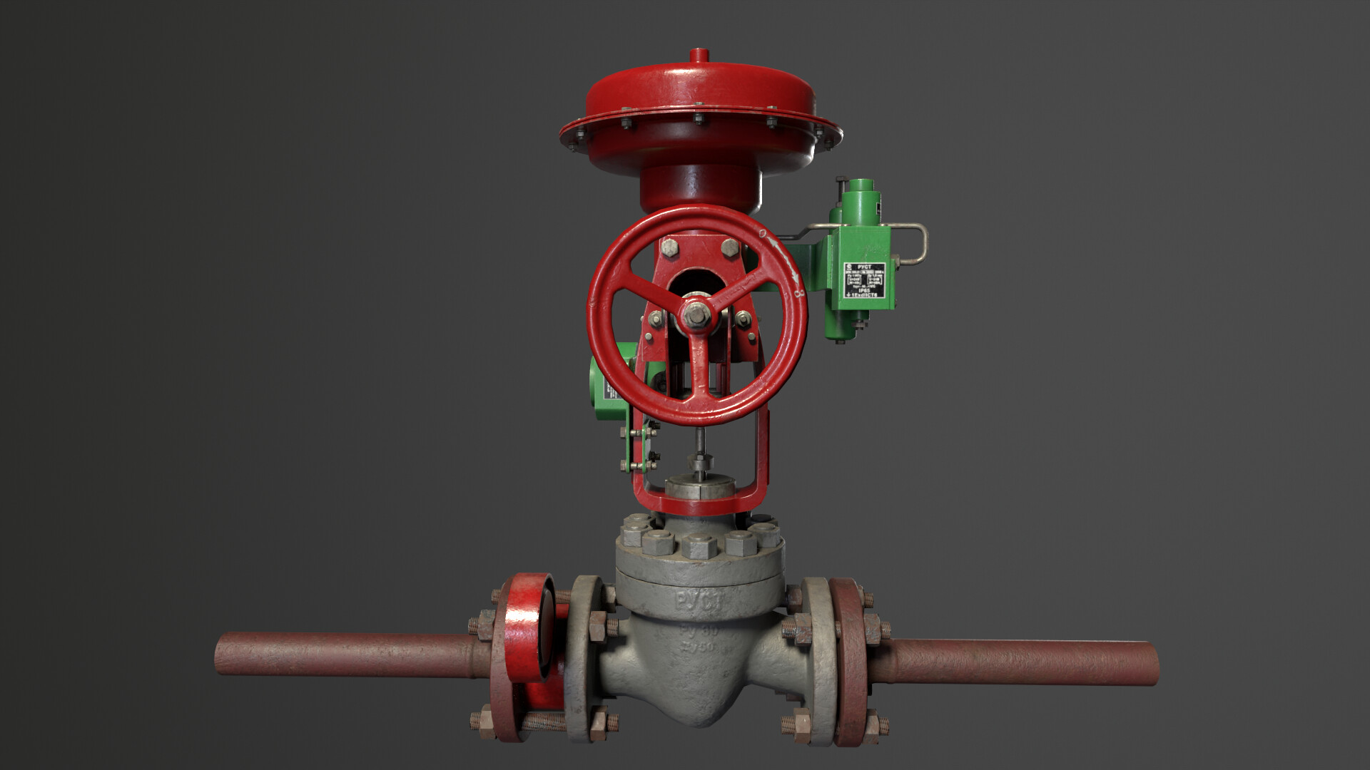 ArtStation - Pipe valve