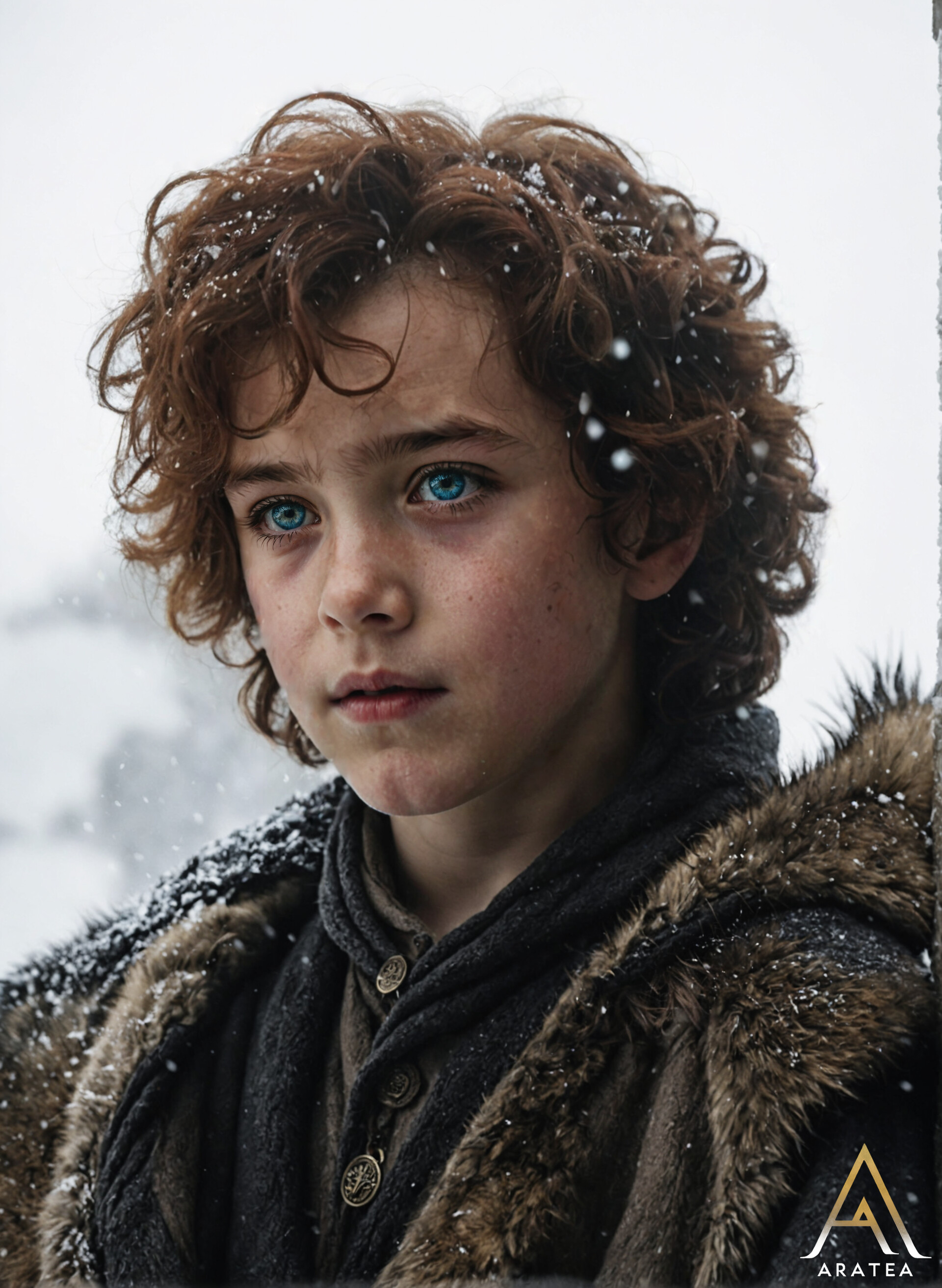 ArtStation - Rickon Stark according to the book