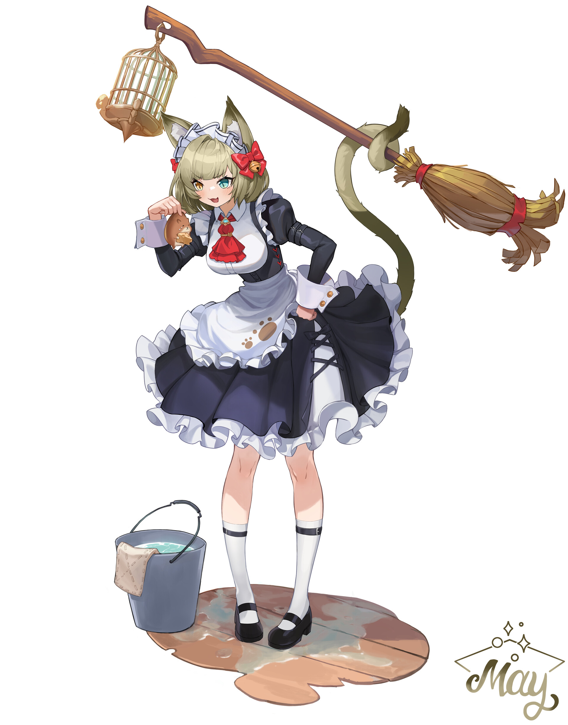 ArtStation - Cat Maid-May