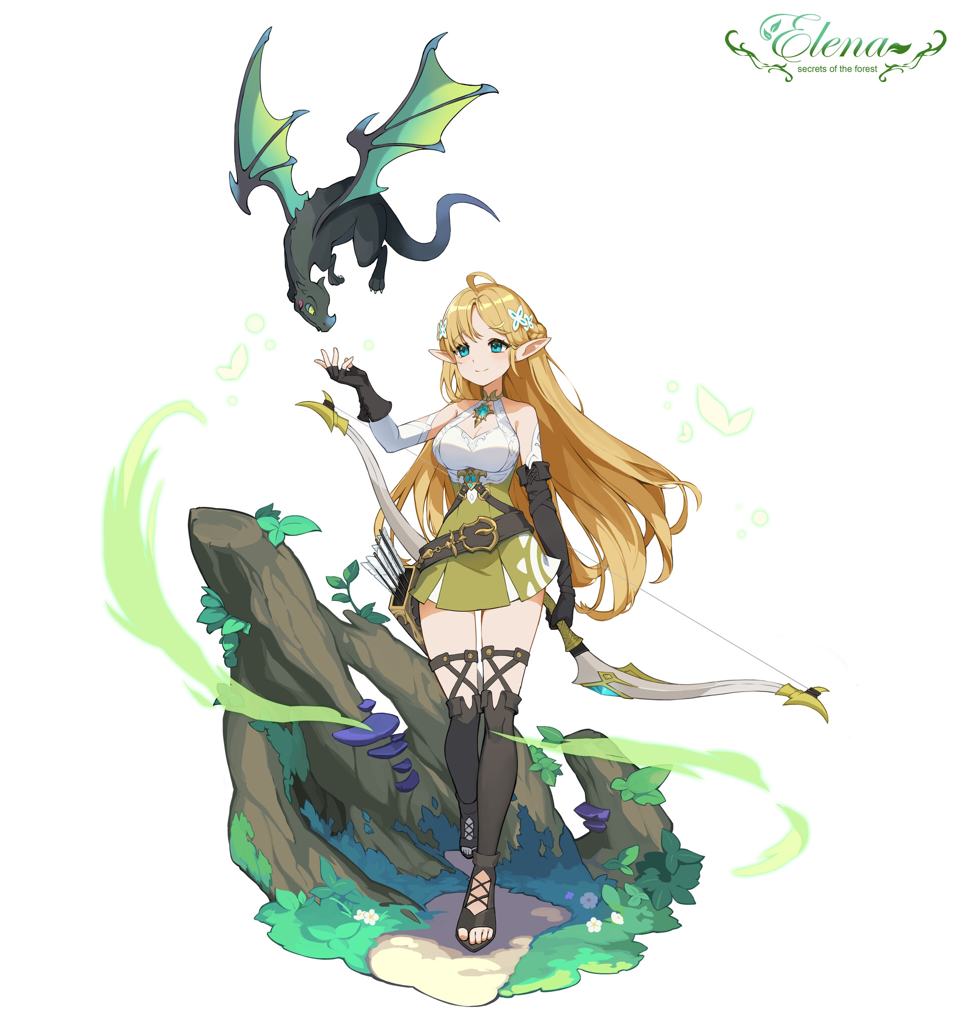 ArtStation - Elf archer-Elena