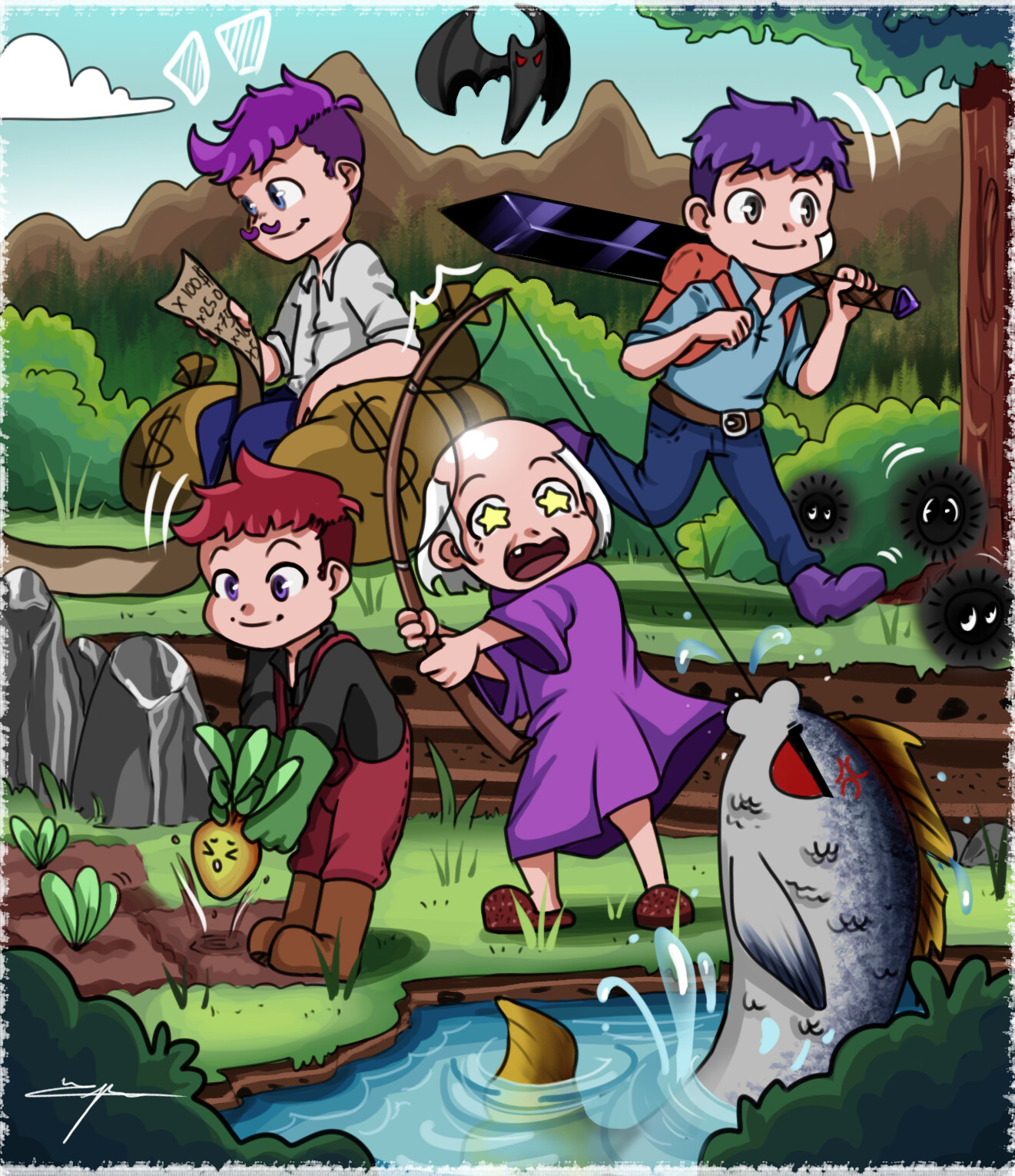 ArtStation - Stardew Valley Friends