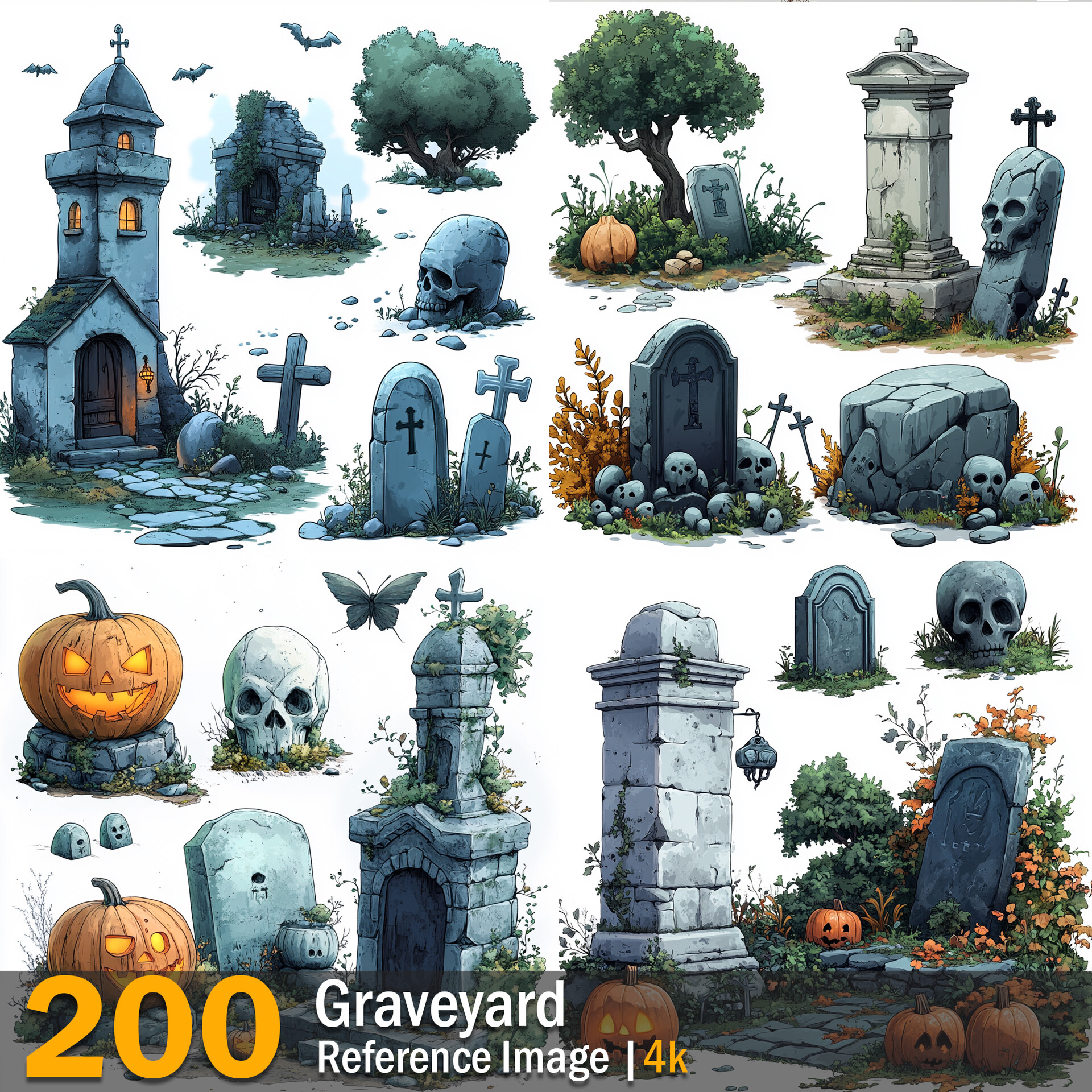 ArtStation - Graveyard | Reference Images | 4K