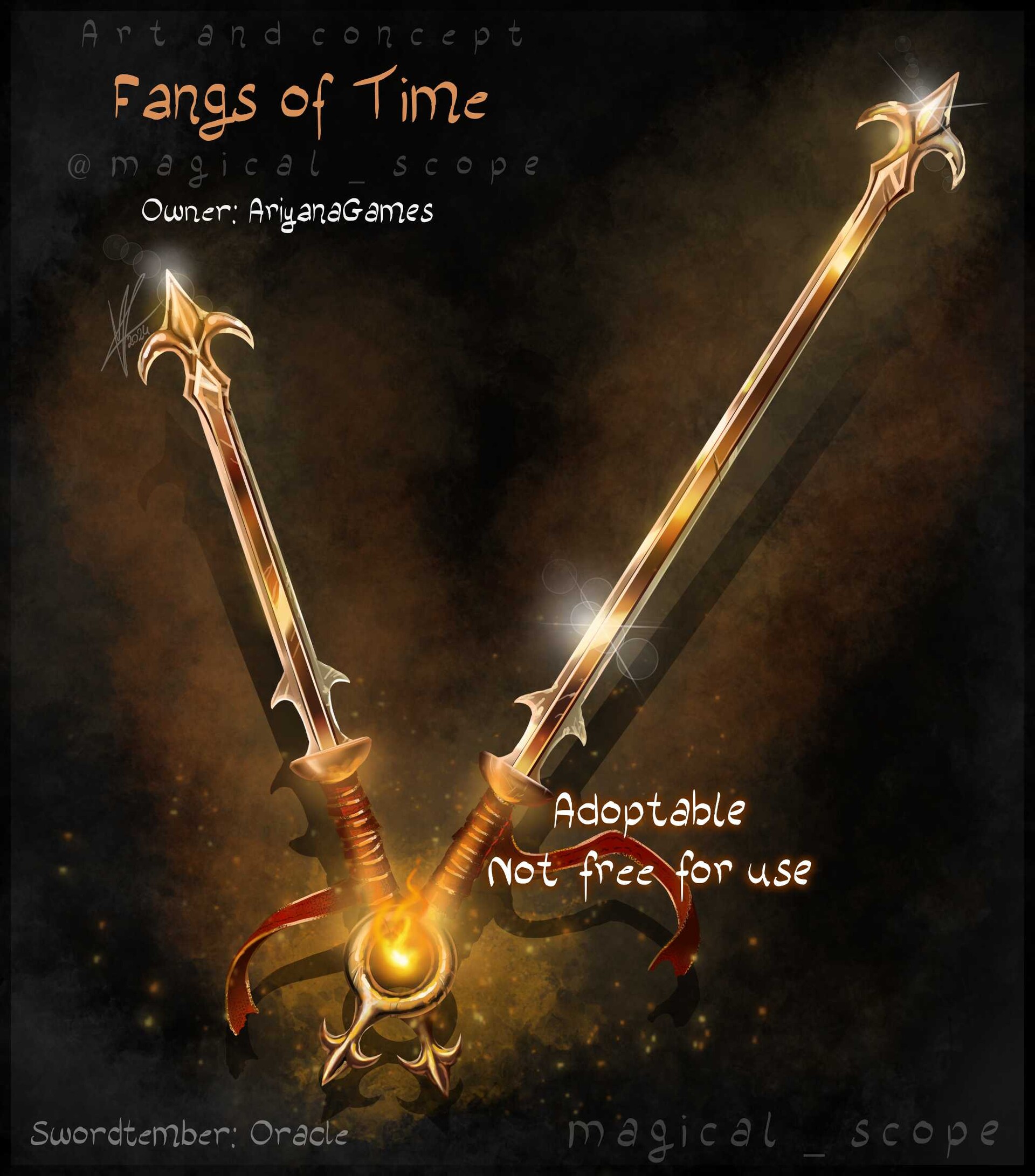 Magical Kaleidoscope - Fangs of Time Swordtember 2024