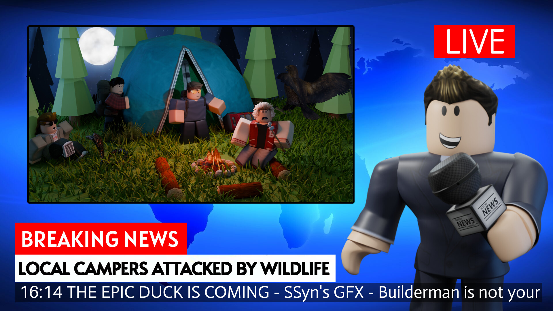 ArtStation - Camping Gone Wrong GFX