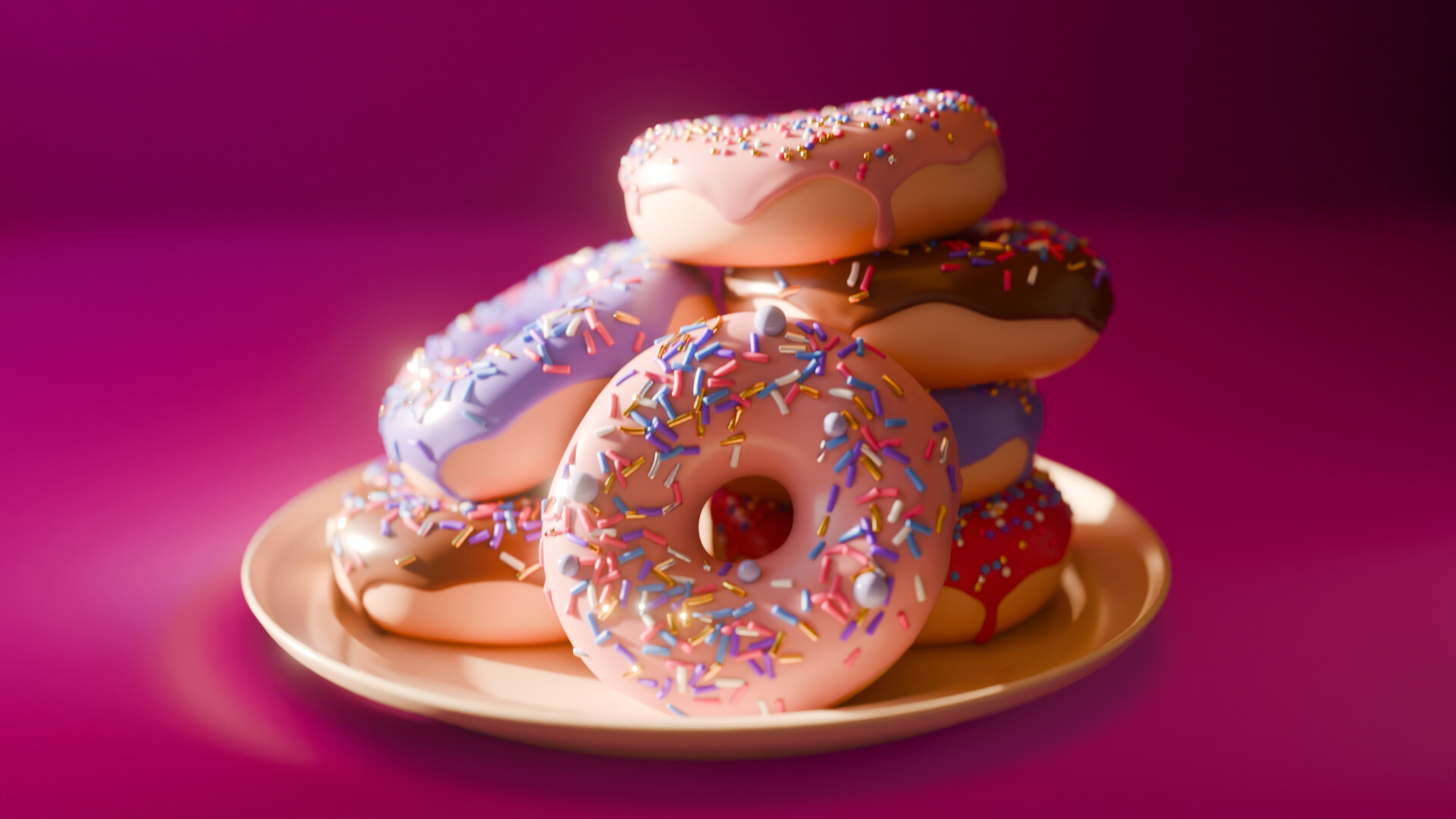 ArtStation - Magical Donuts