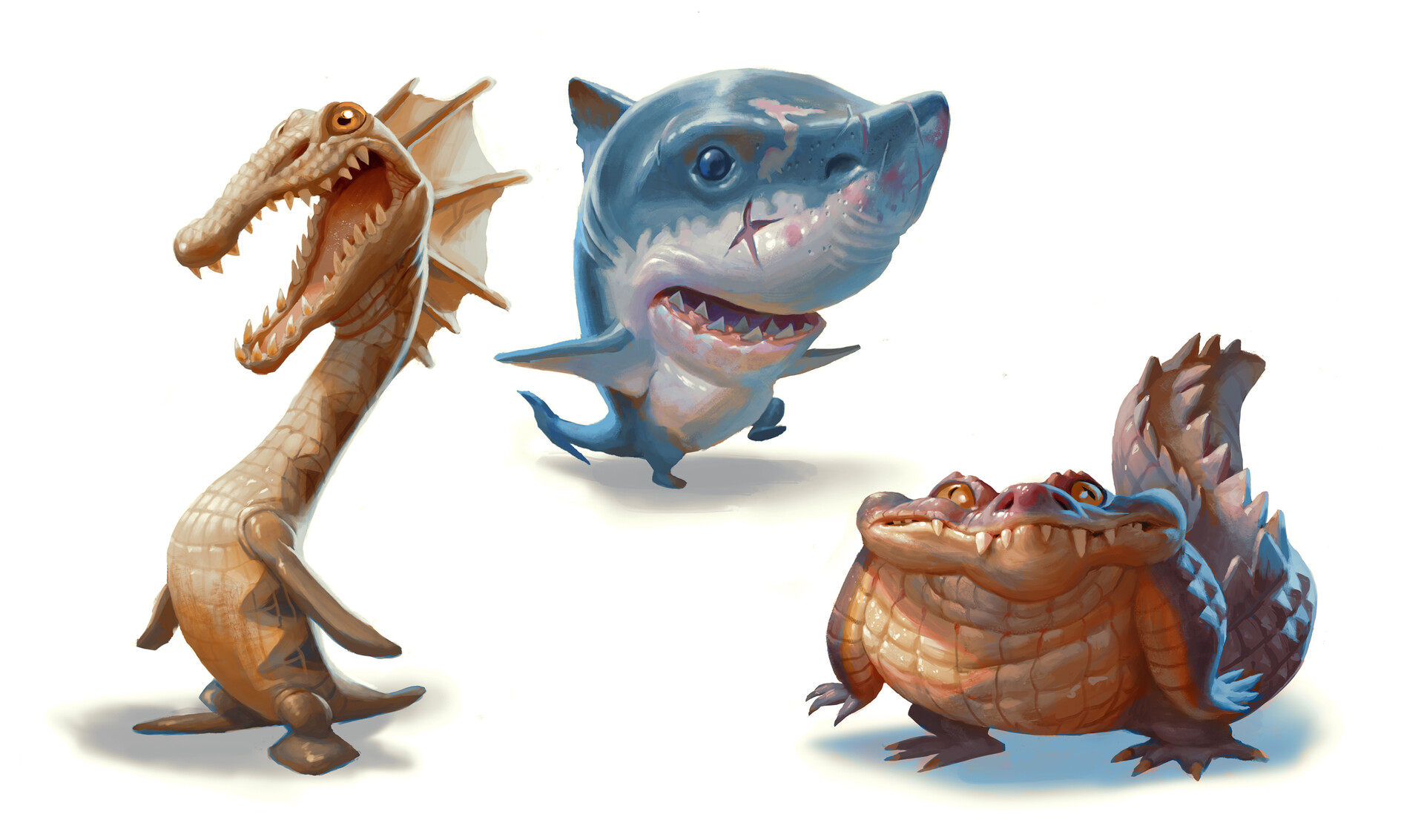 Izzy Paints - Doofus Monsters