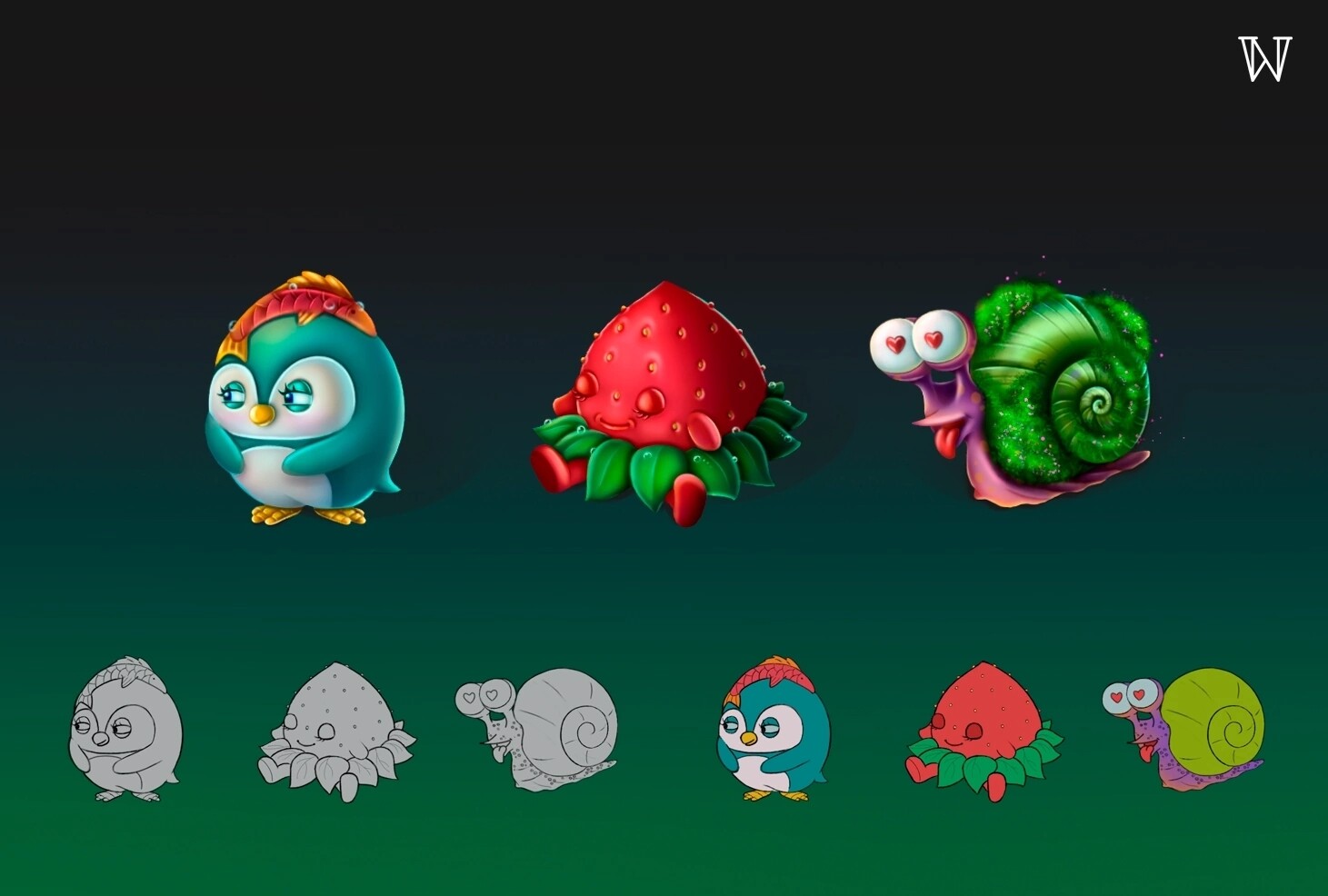 ArtStation - Mascots