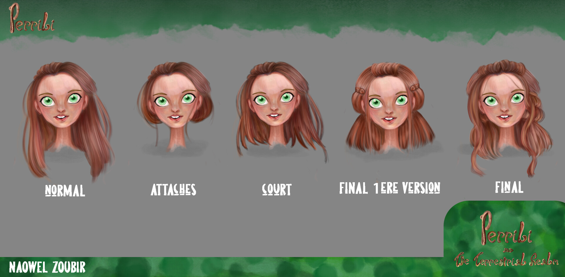 ArtStation - Workflow : Perrili and the Terrestrial Realm