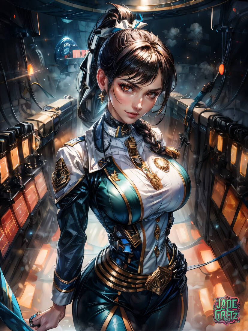 ArtStation - Eve: Stellar Sword of Rebellion by Jade Gretz