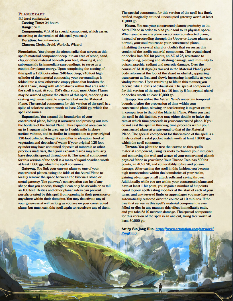 ArtStation - Planecraft