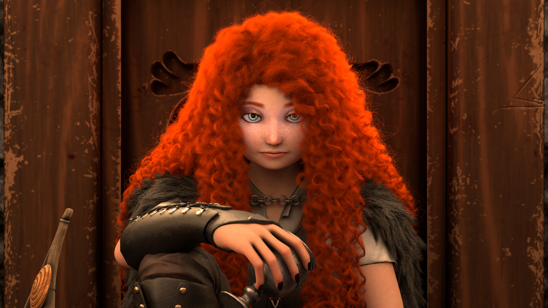 ArtStation - Queen Merida