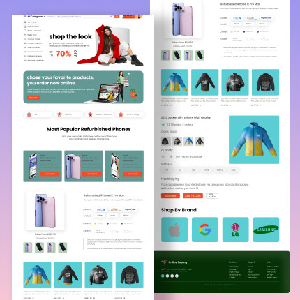 ArtStation - Web design project