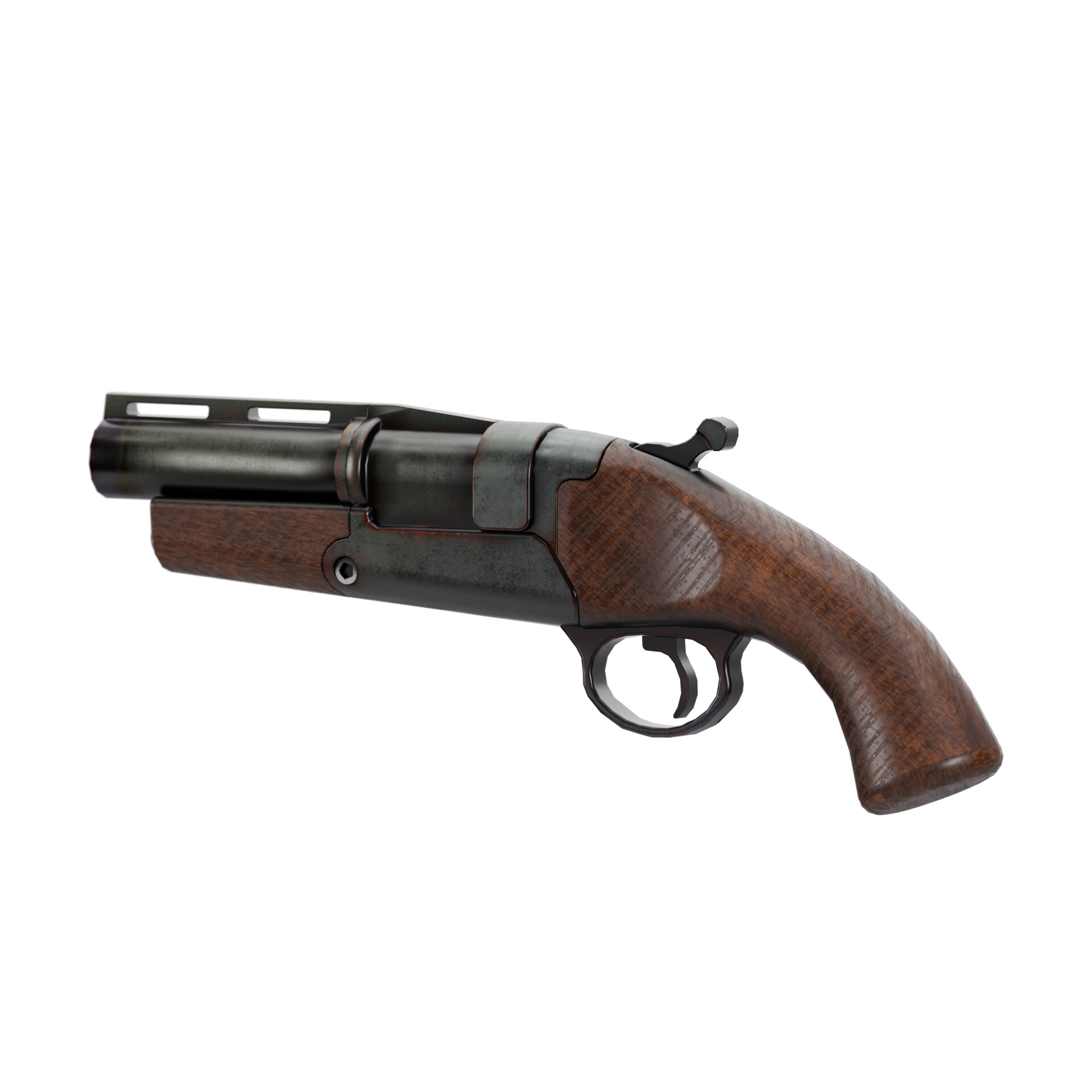 ArtStation - Sawed off shotgun