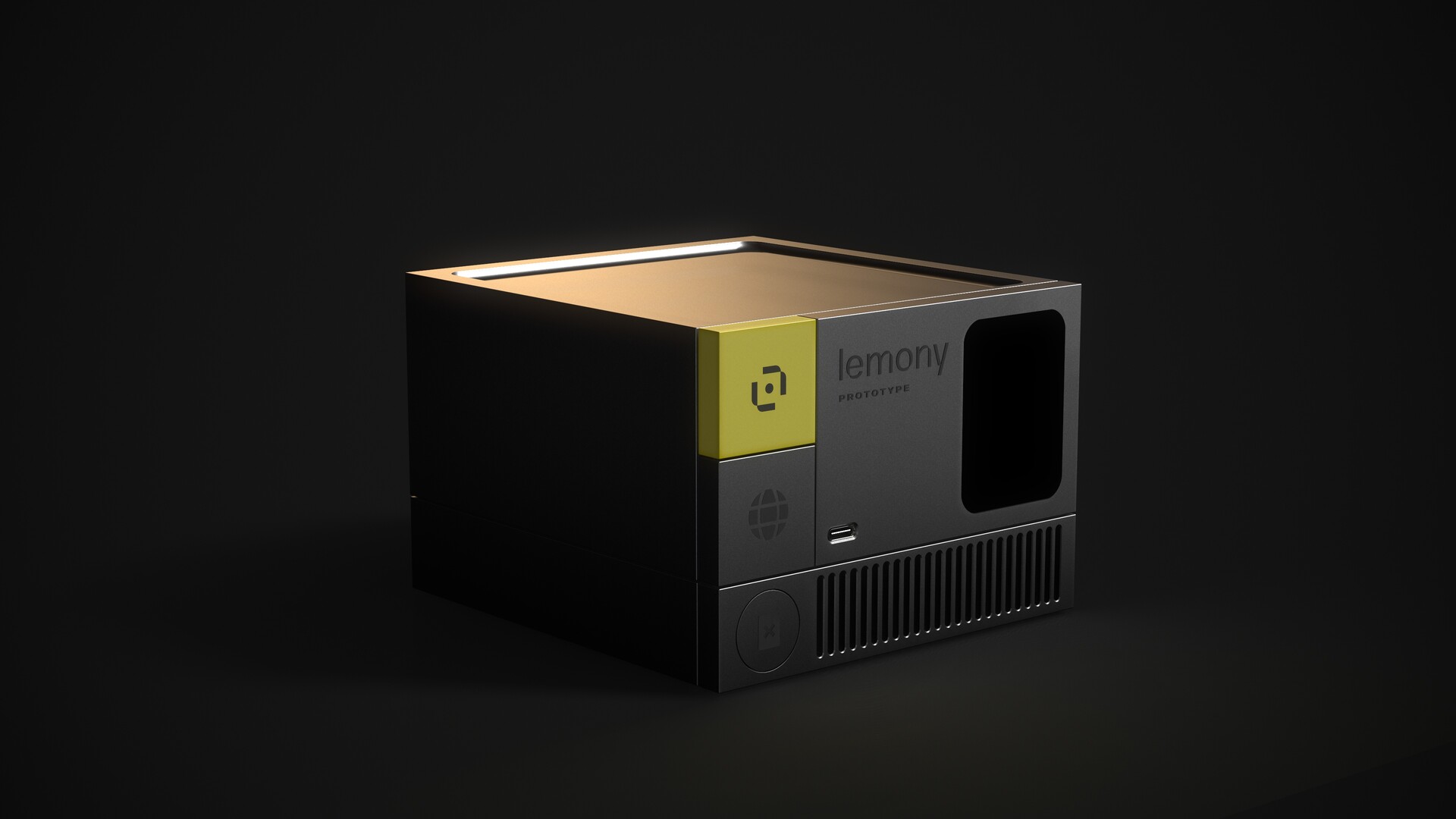 ArtStation - Product render and optimization: Lemony Box Prototype