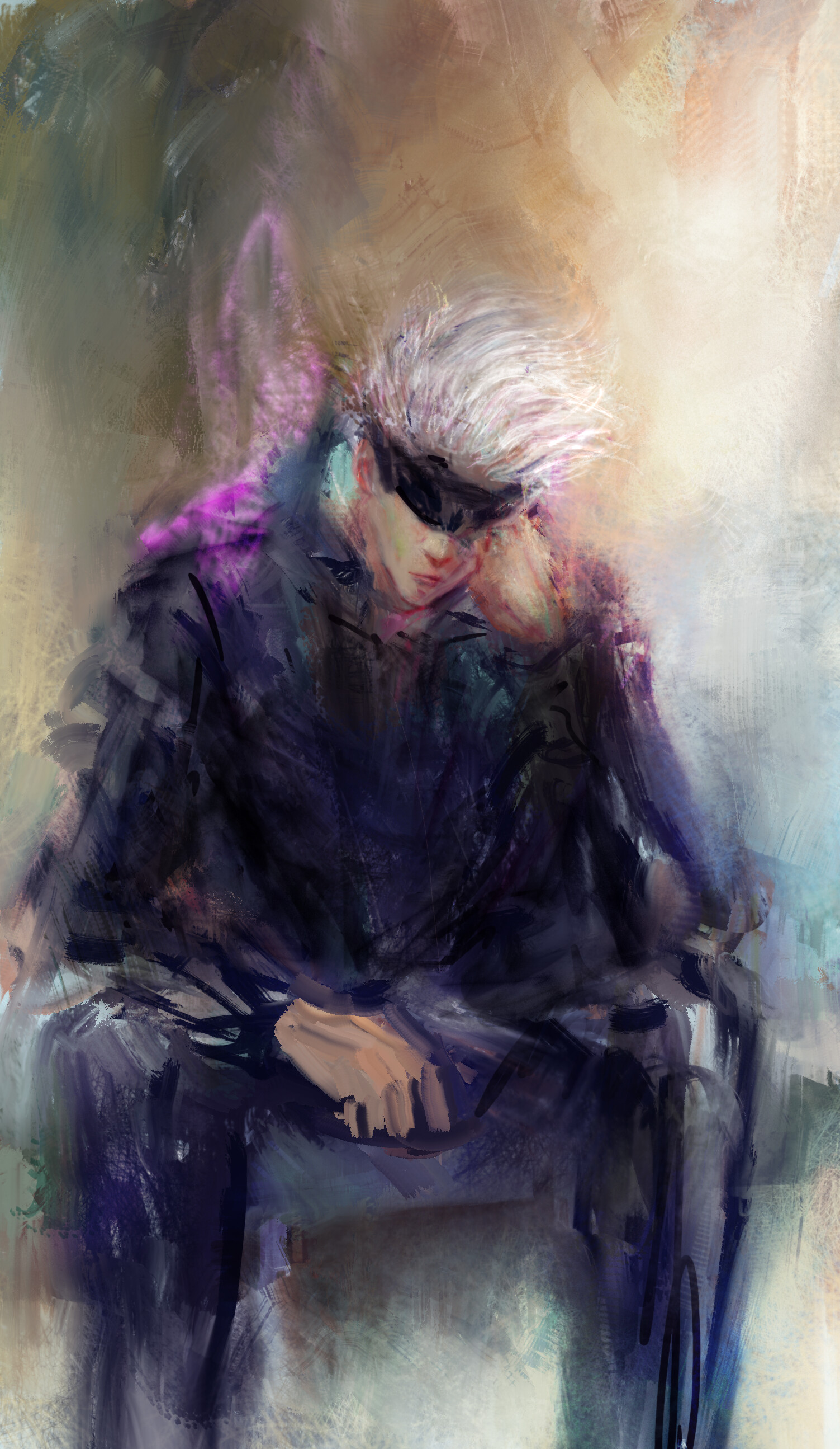 ArtStation - GOJO Satoru - Fanart Jujutsu Kaisen