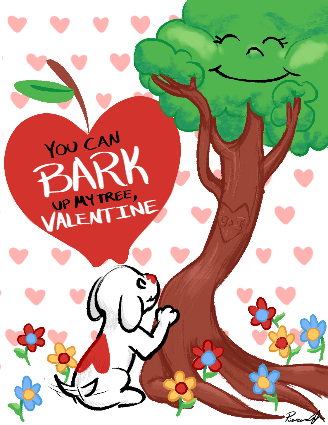ArtStation - Valentine's Day Card 2024