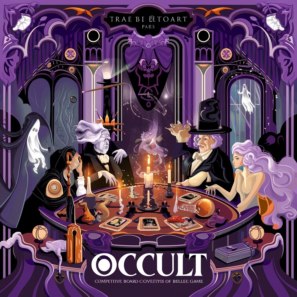 ArtStation - Board game cover 3