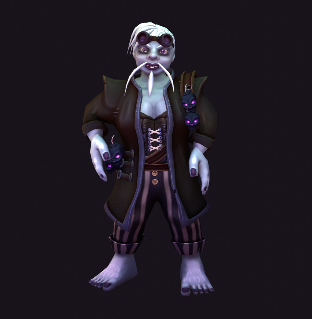 ArtStation - Stylized Female Dwarf