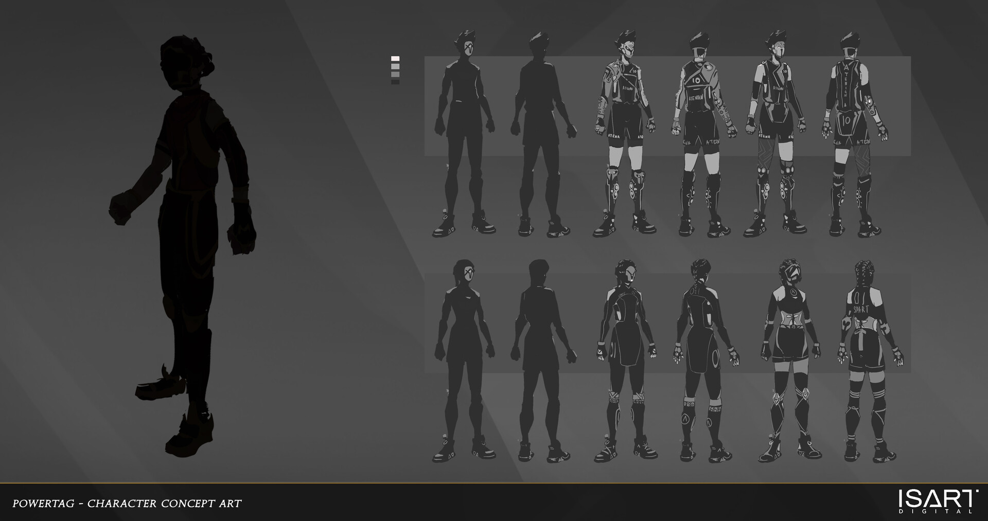 Romain Mottier - Powertag - Character design & VFX